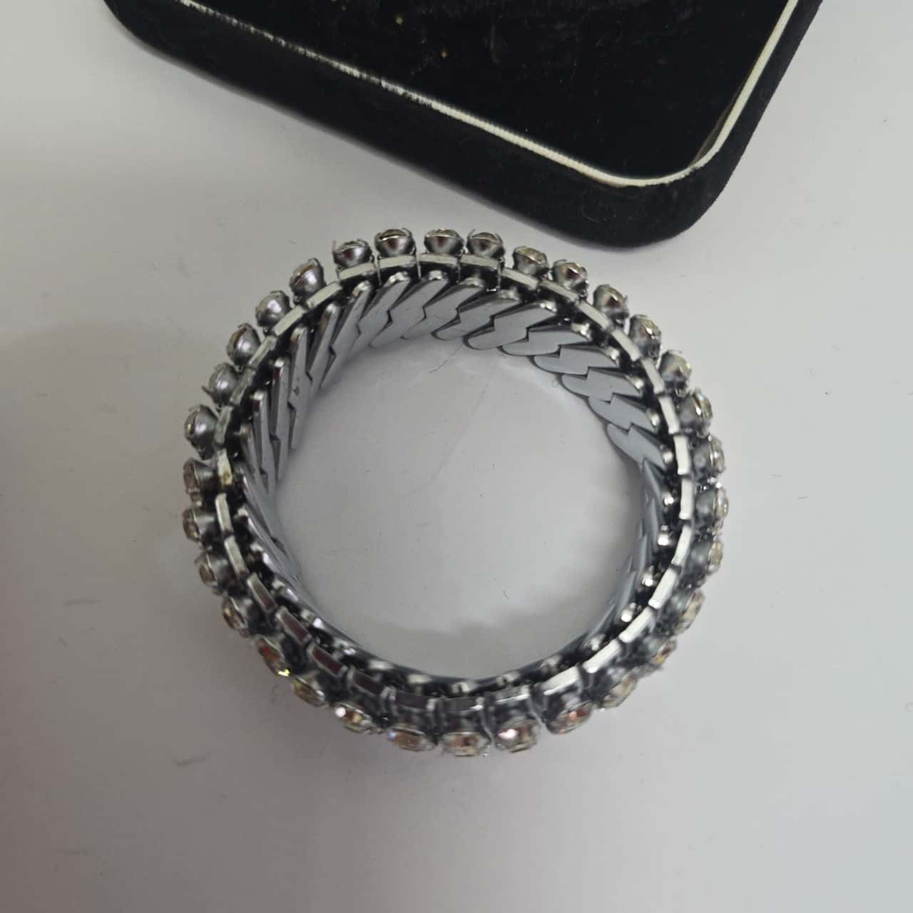 Vintage Stretch Rhinestone Bracelet