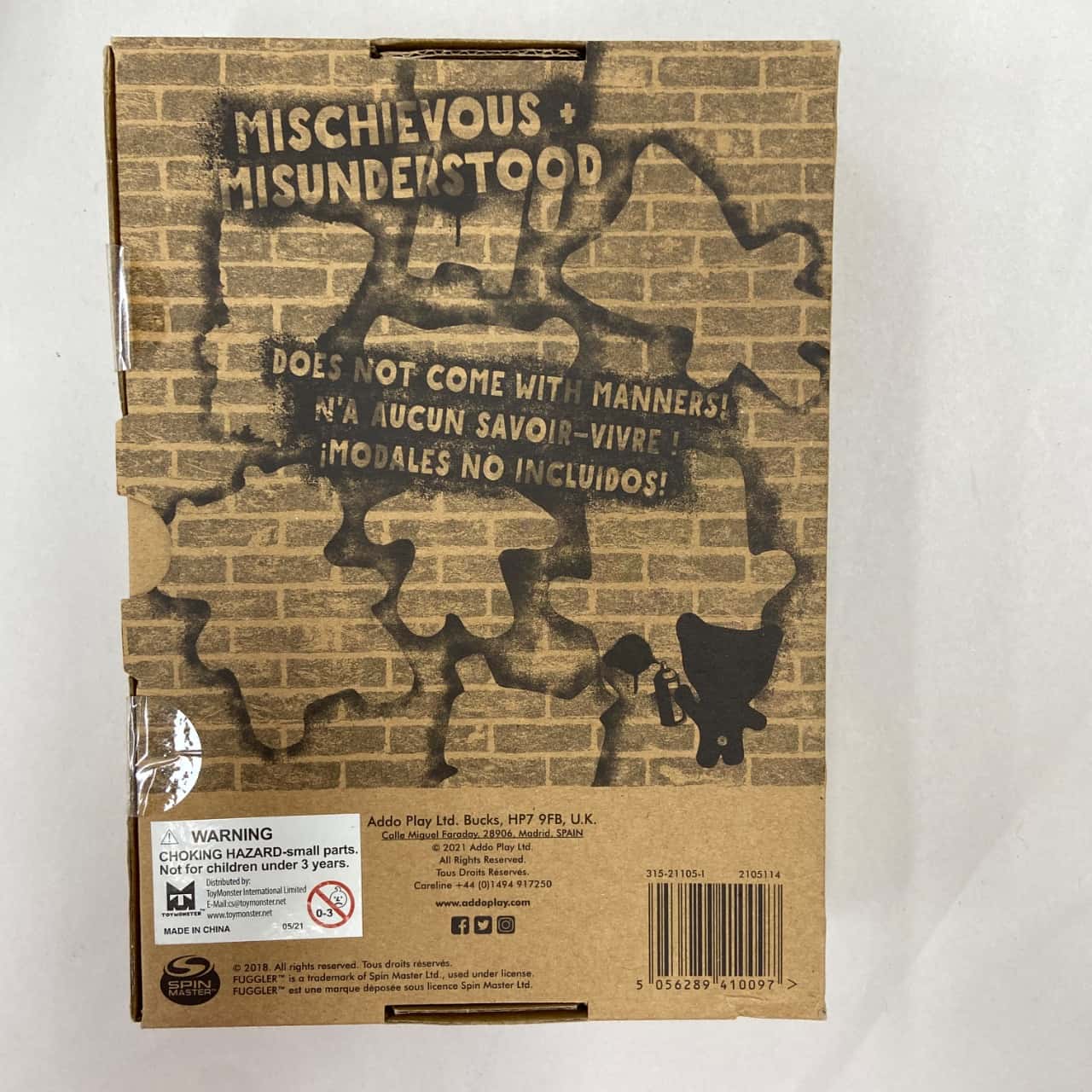 Fuggler Funny Ugly Monster 9" Plush Indecisive