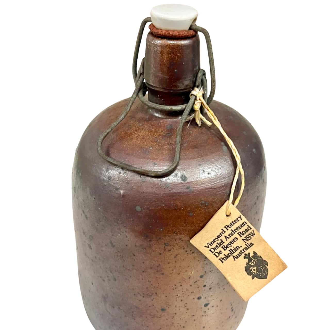 Vineyard Pottery decanter