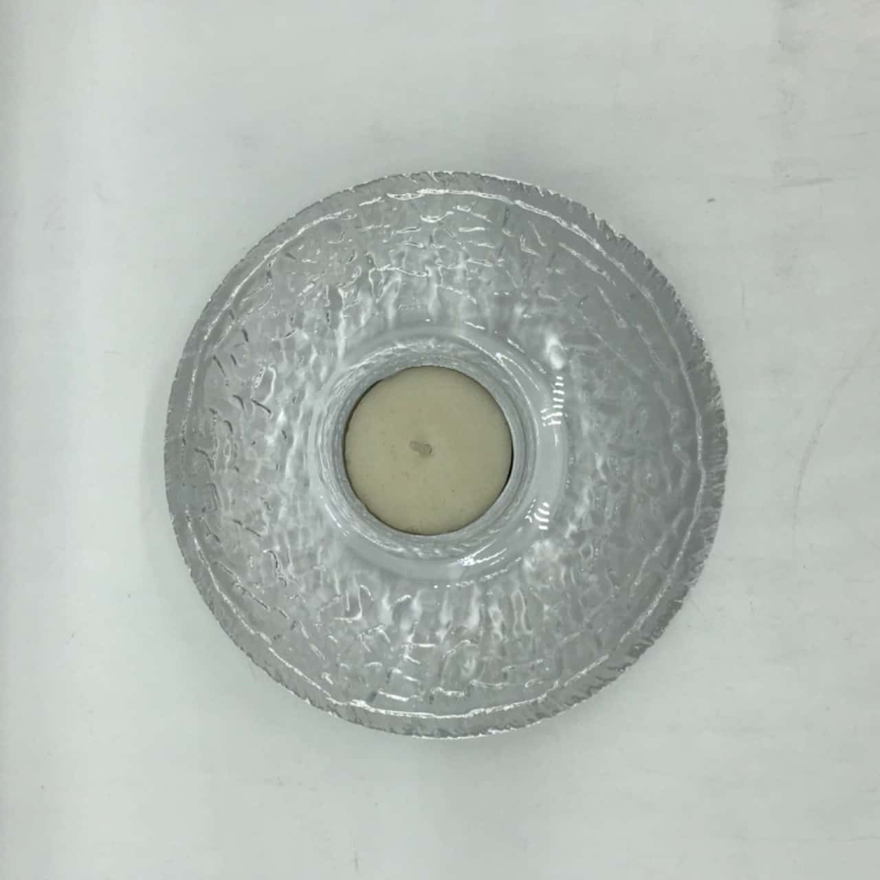 Orrefors Crystal Discus Candle Holders