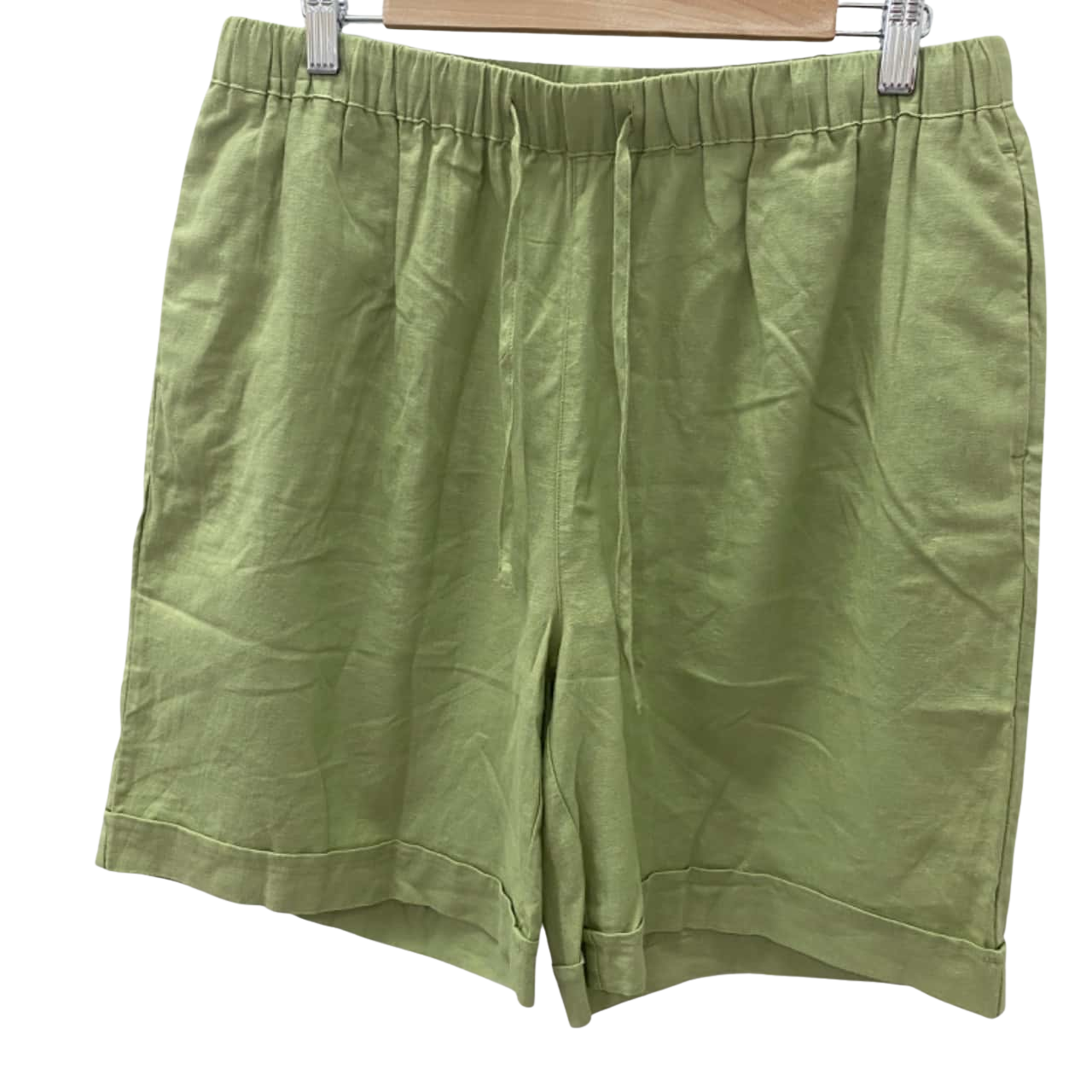 Suzannegrae Womens Size 12 Shorts Green (s)