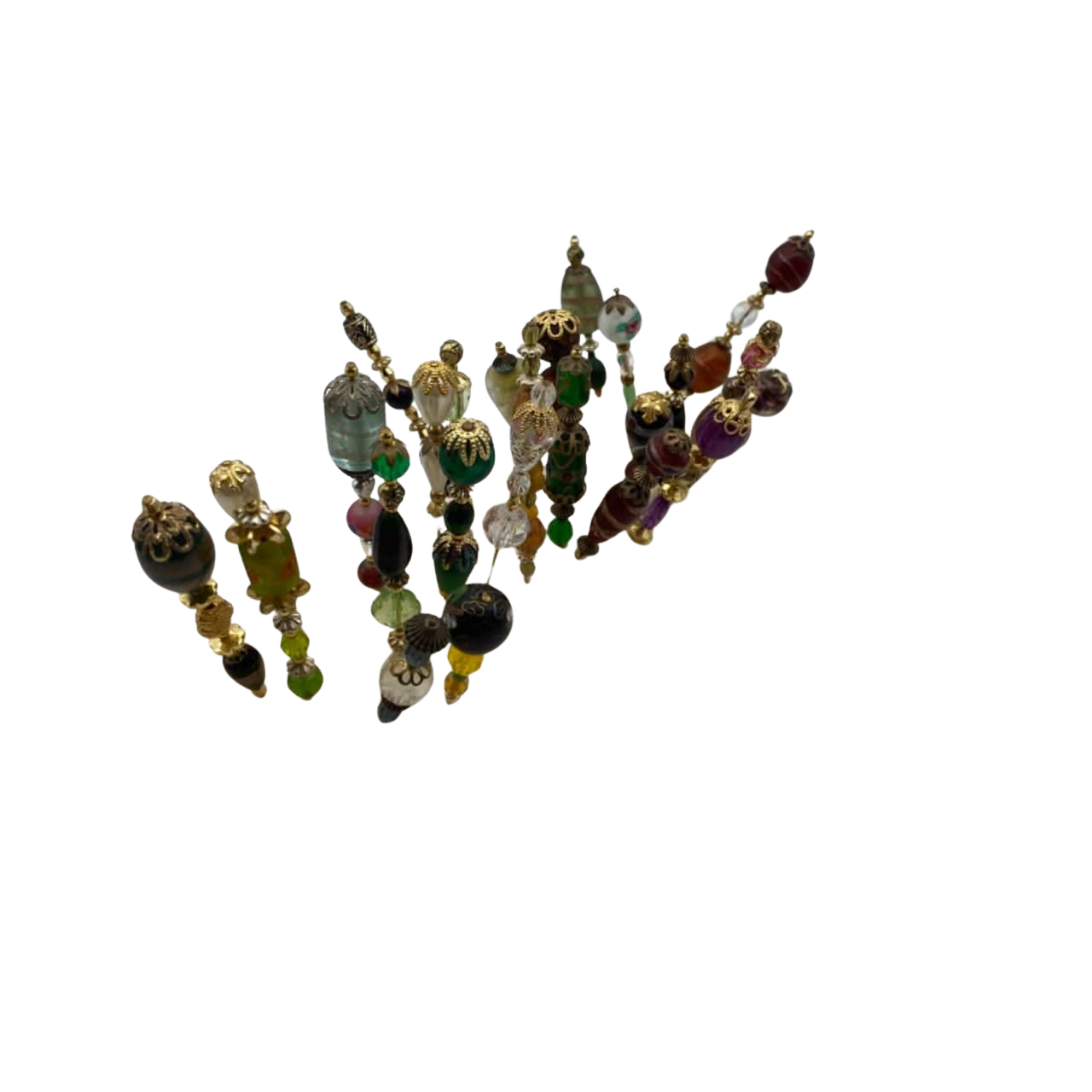 Collection of Beaded Stick Pins