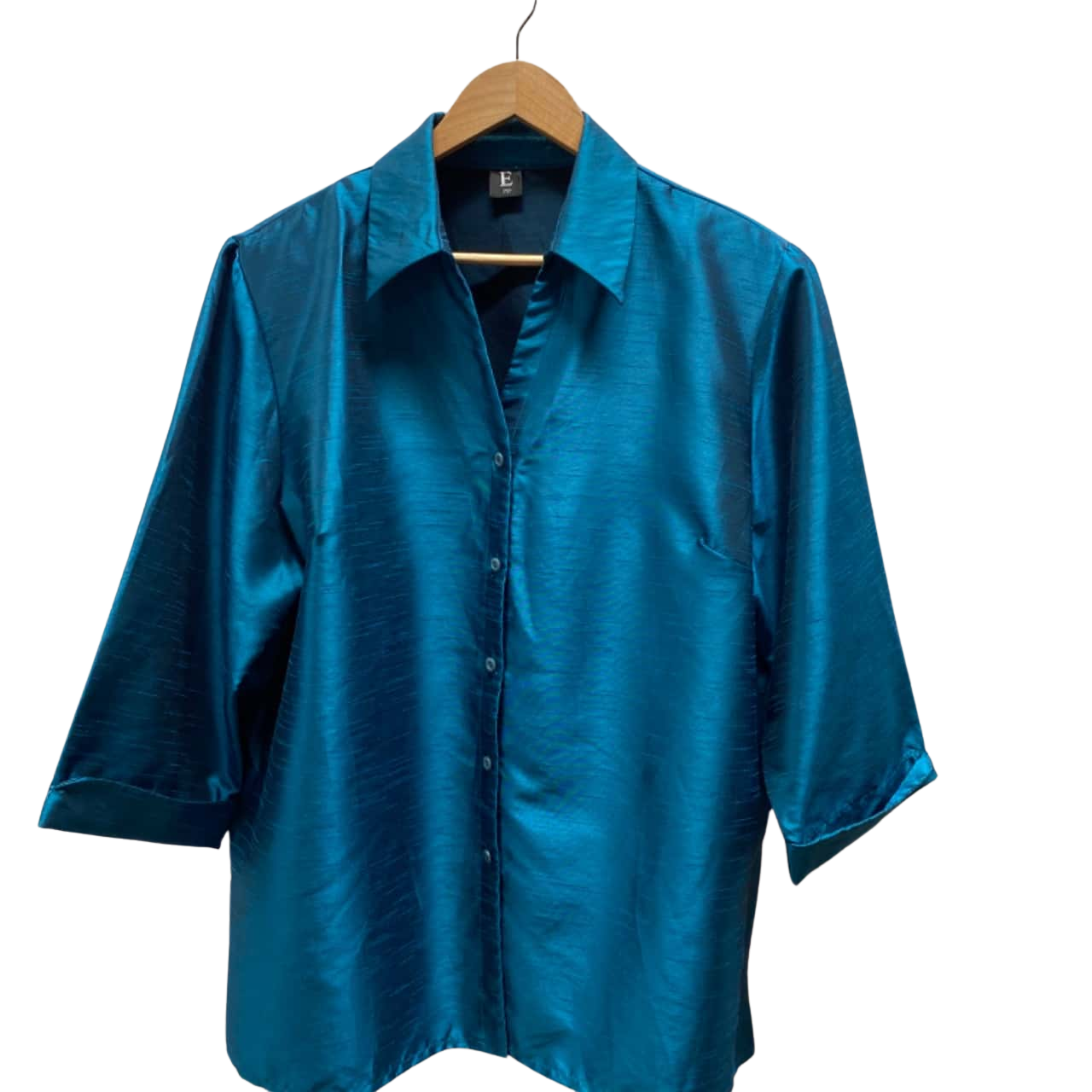Womens E The Label Turquoise Top (s) - Used As New | Salvos Stores
