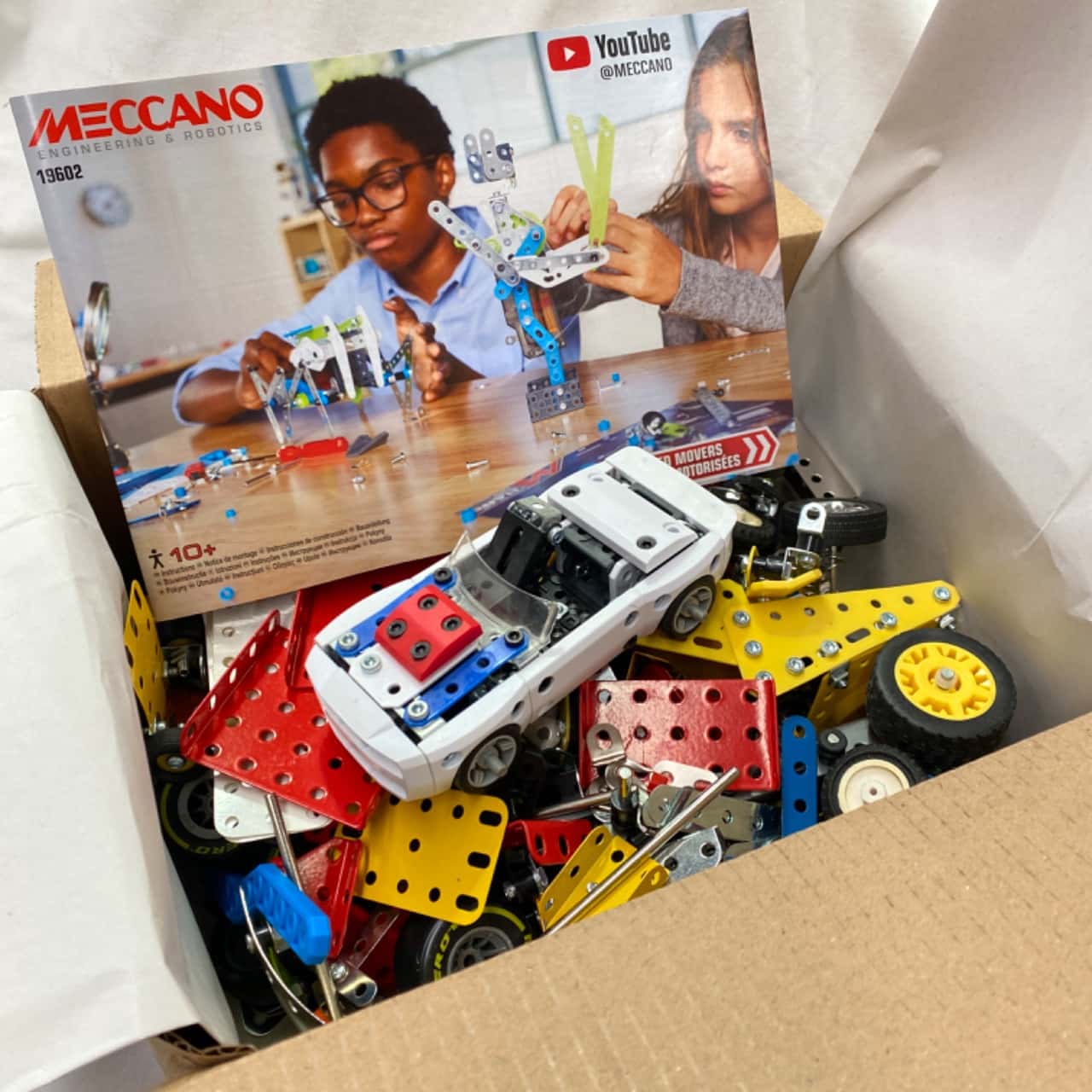 Bulk Lot of MECCANO Building Pieces