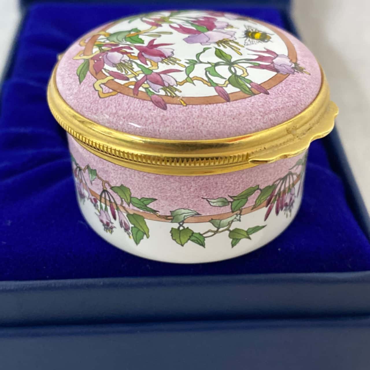 Halcyon Days Enamel Ring/Pill/Trinket Box(s)