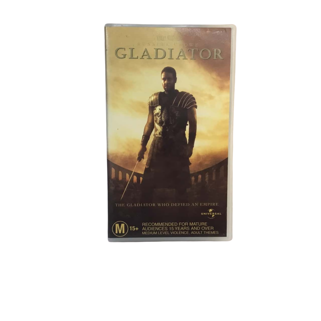 Vintage Gladiator VHS Tape