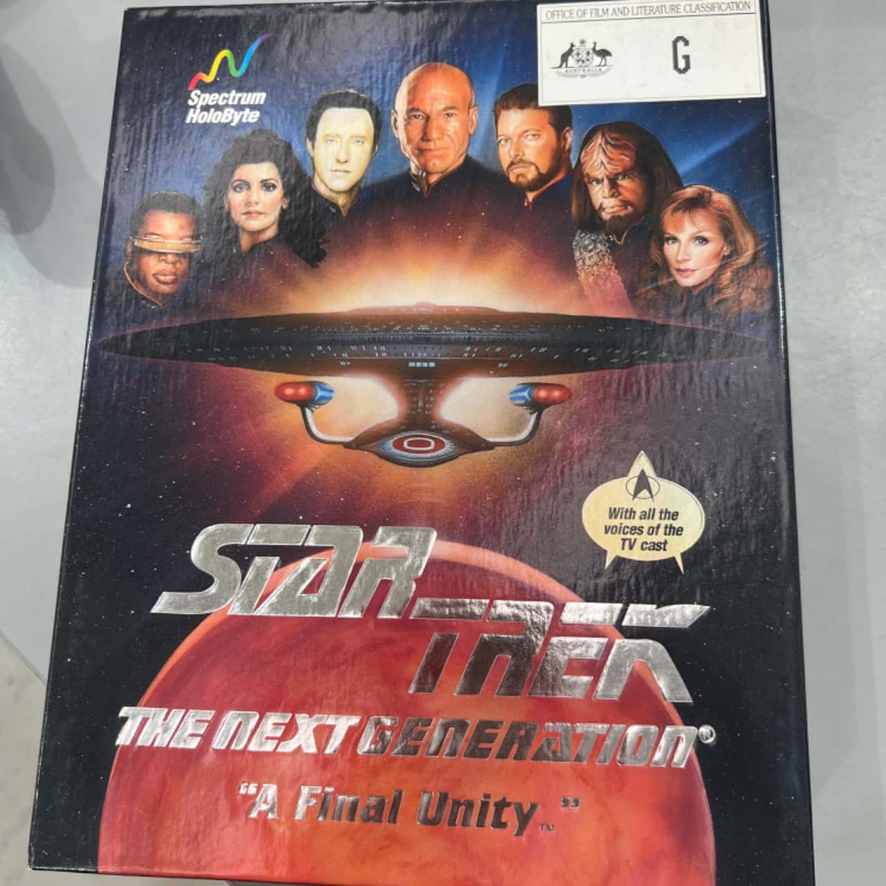 Star Trek The Next Generation A Final Unity CD Rom (s)