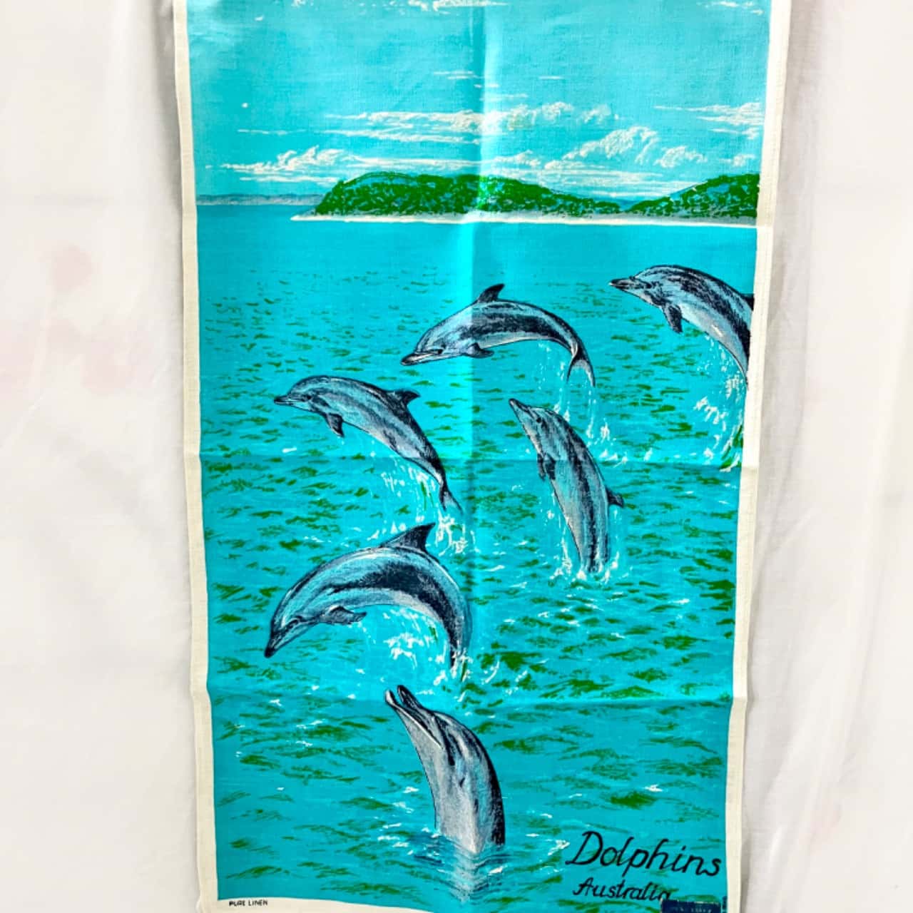 4x Vintage linen tea towels(s)