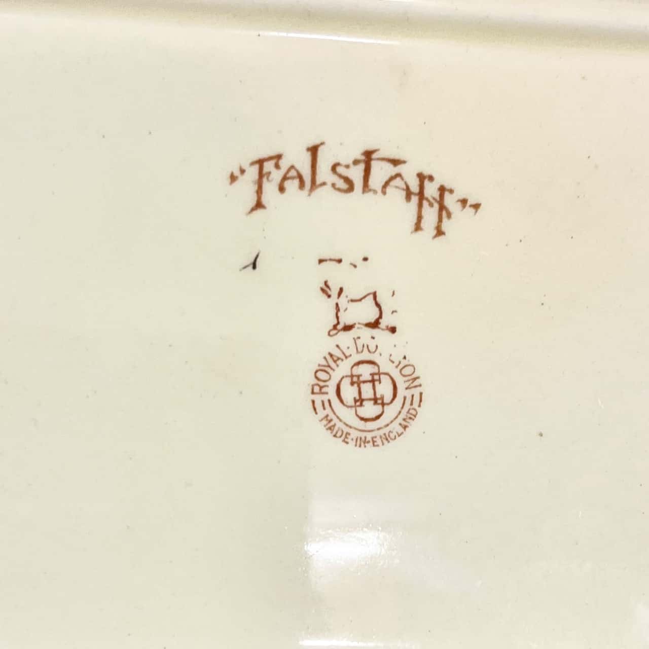 Royal Doulton Falstaff sandwich plate(s) - Used Very Good | Salvos Stores