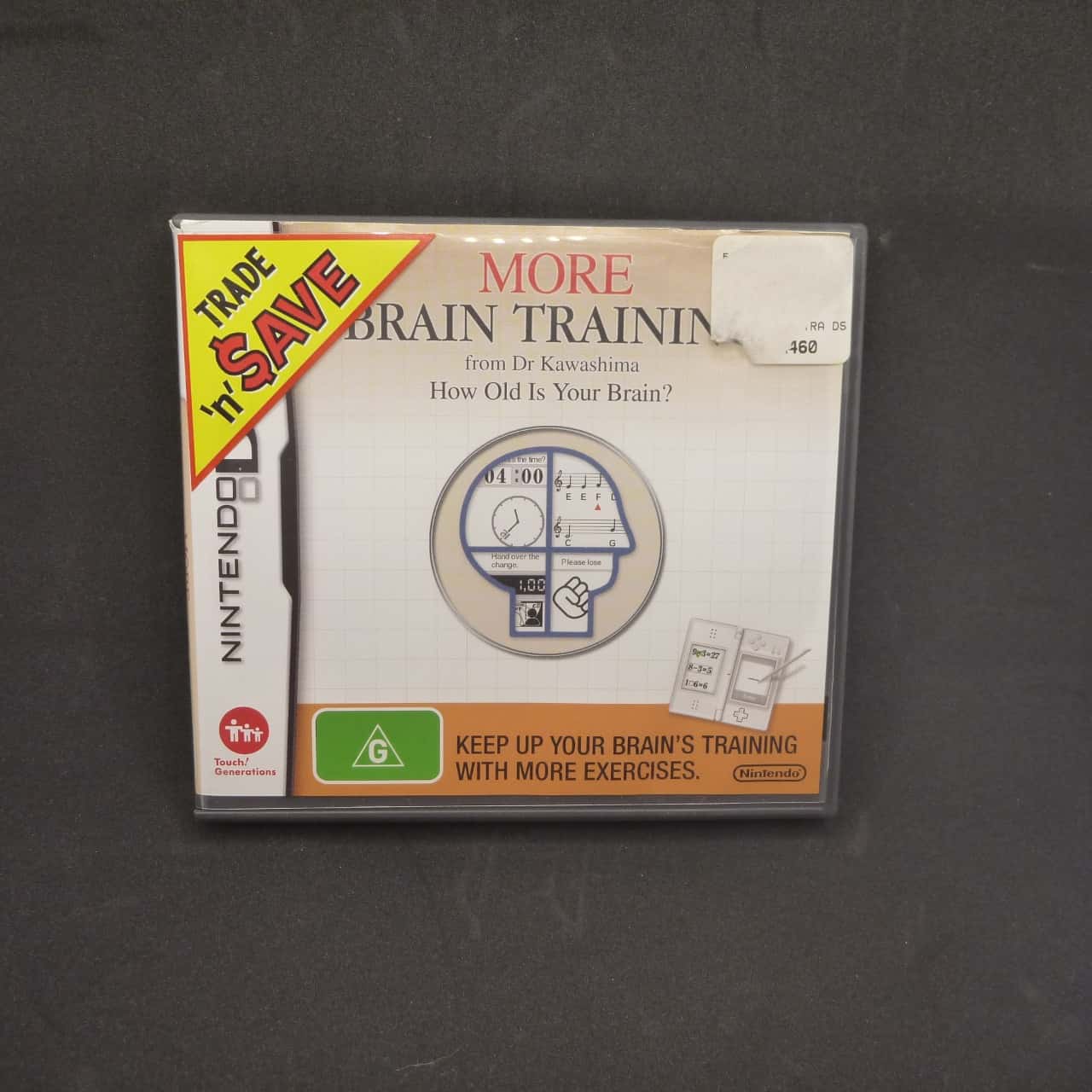 (New Lower Price) Nintendo DS - More Brain Training, 2007