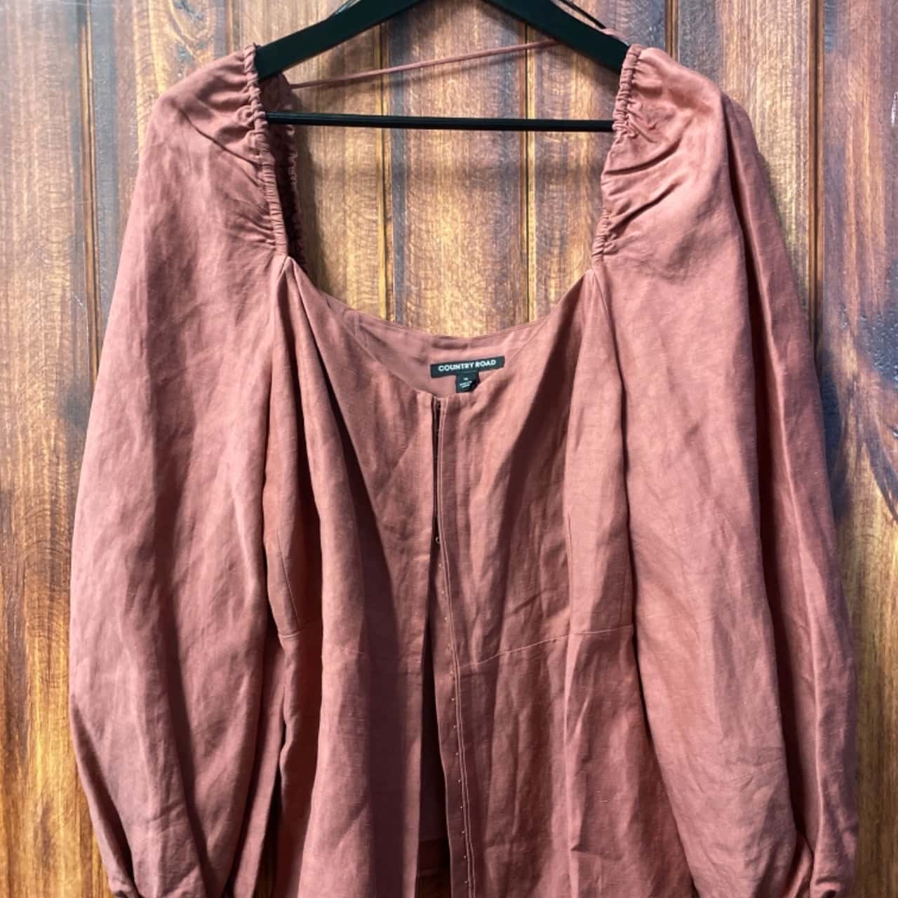 Country Road Top Size 14 Maroon (s)