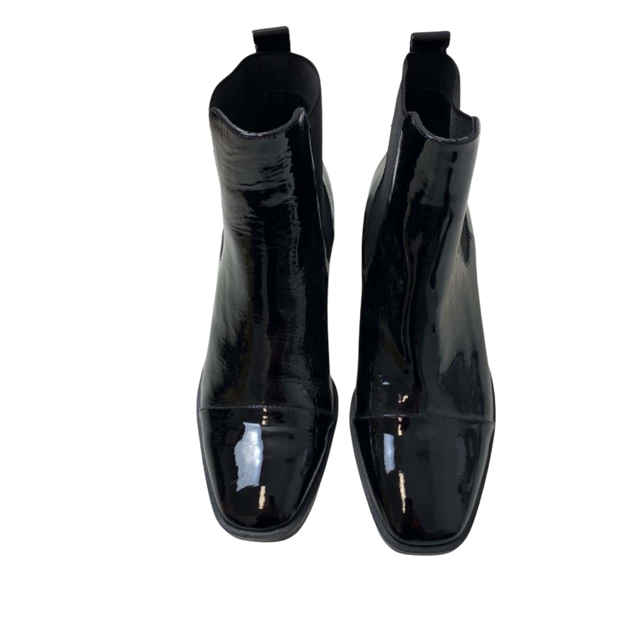 Midas Womens Size 37 Black Leather Boots