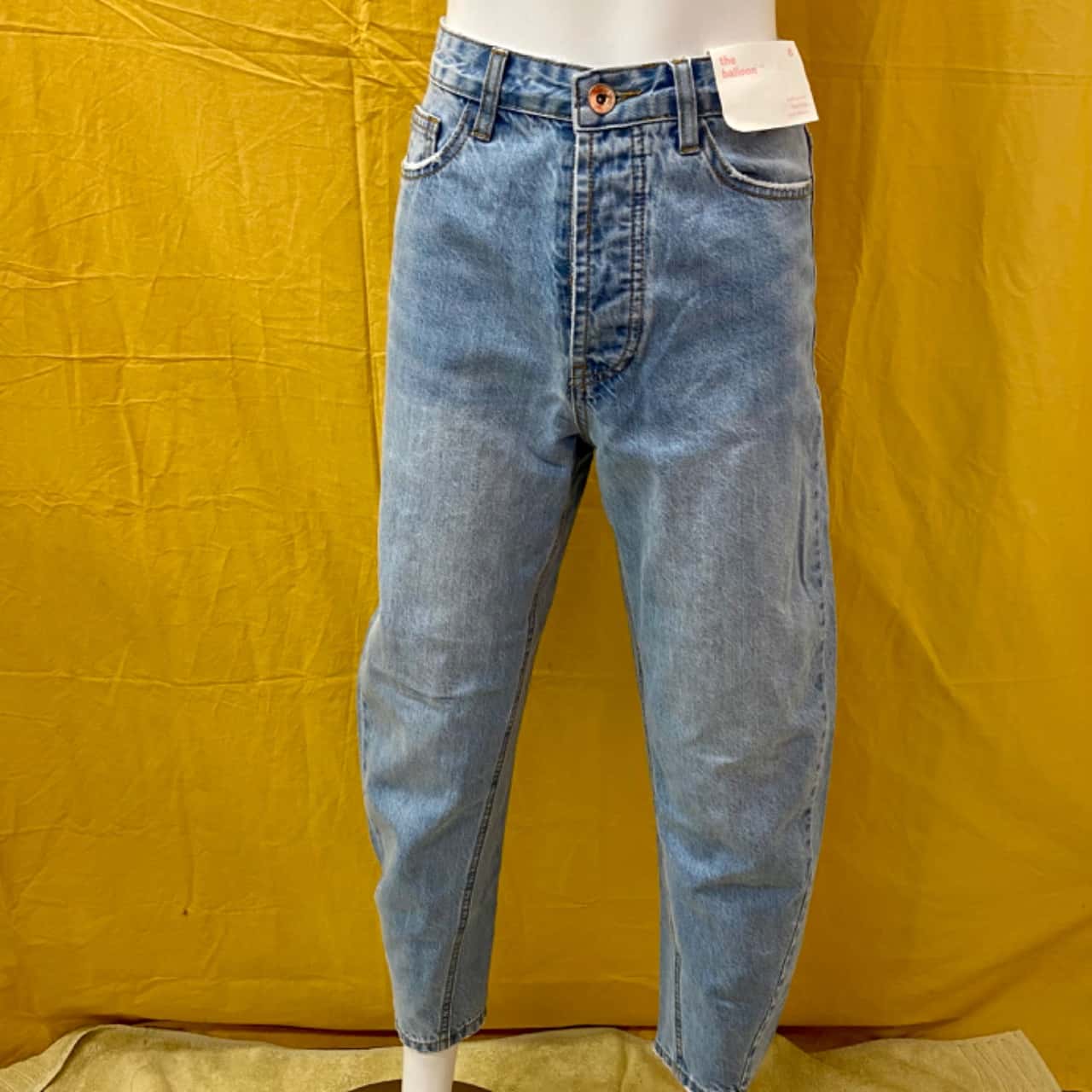 Supré Womens Size 6 High-Waisted Jeans Blue (s)