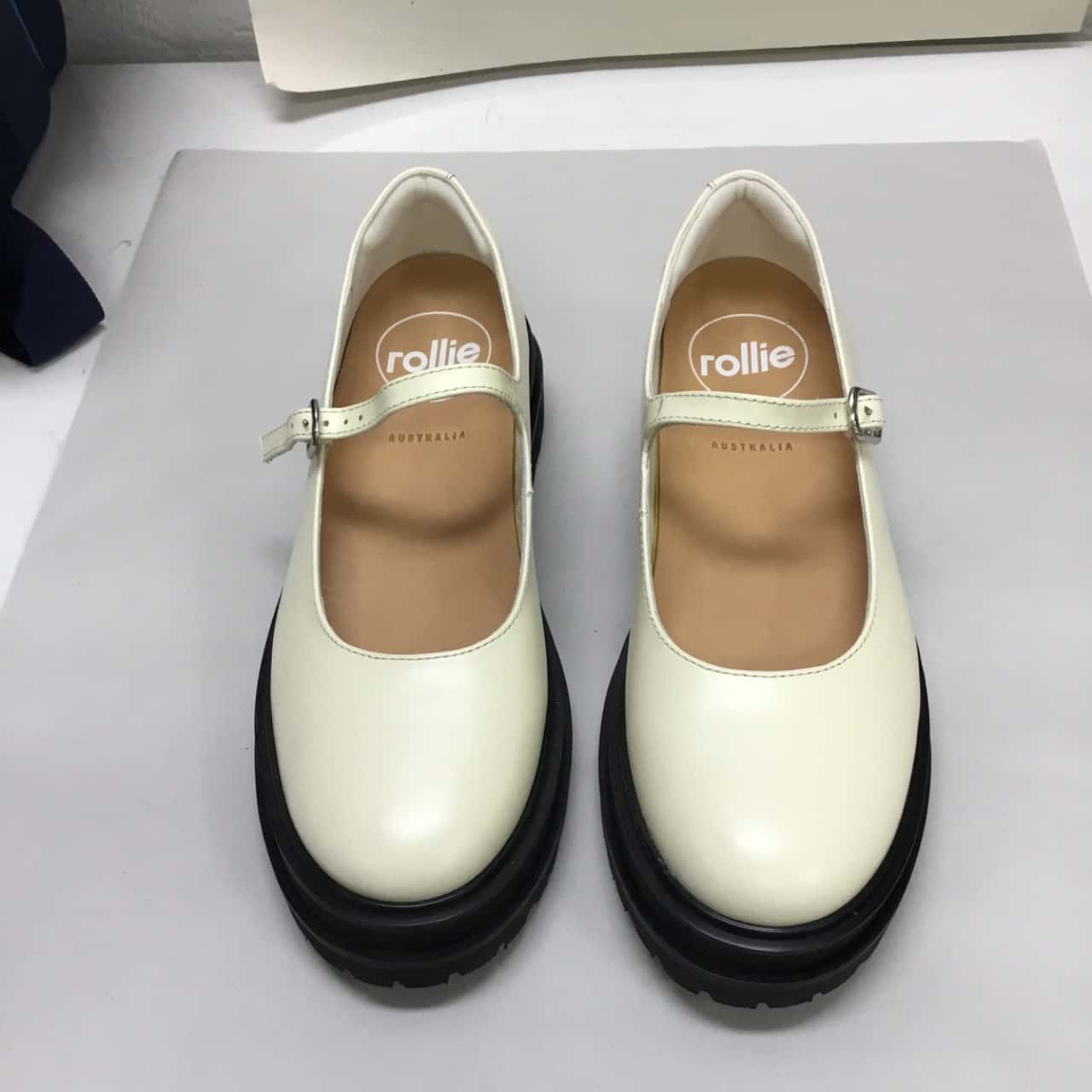 Rollie Mary Jane Bone Leather Steps Size 39 - Brand New(s)
