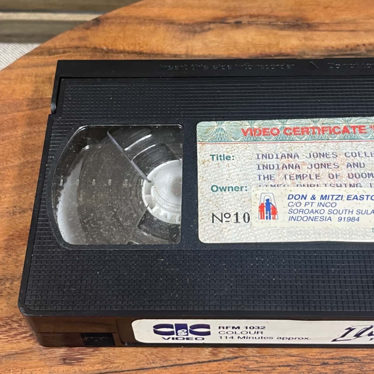 •REDUCED• Indiana Jones VHS Trilogy CIC Video 1981/84/89