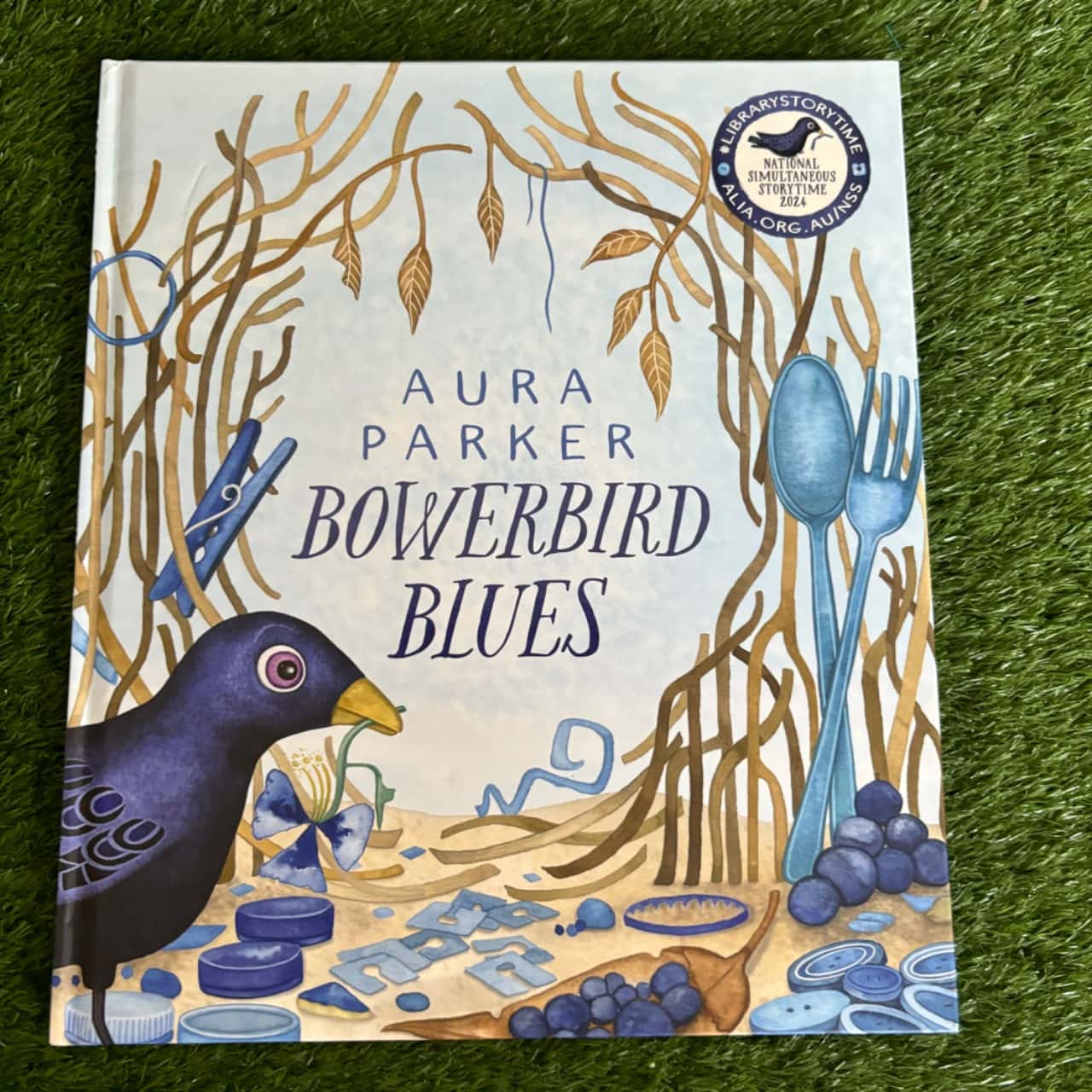 Bowerbird Blues by Aura Parker (s)