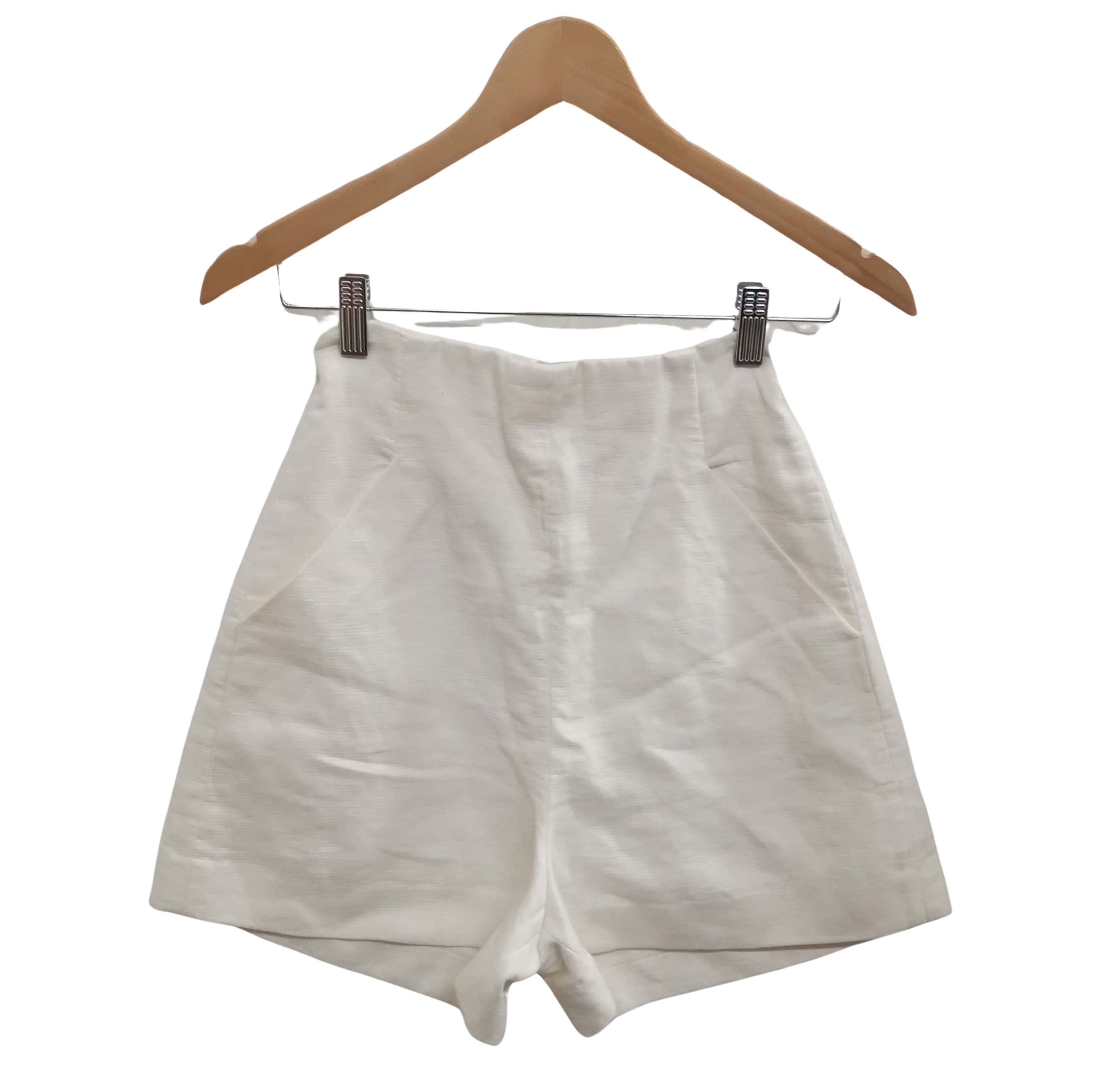 Scanlan Theodore Womens Shorts Size 6 Cream (s)