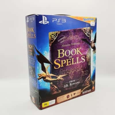 PS3 PlayStation 3 Wonderbook Miranda Goshawk Hogwarts Library Book of ...