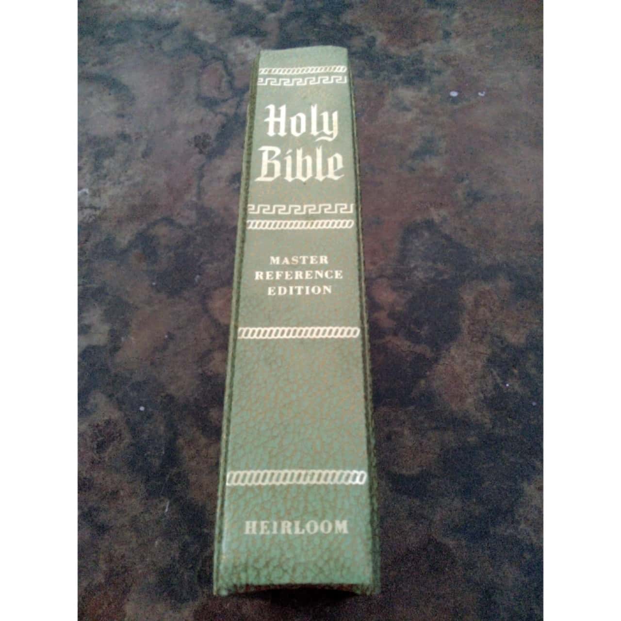 Holy Bible Master Reference Edition Heirloom 1971(s)