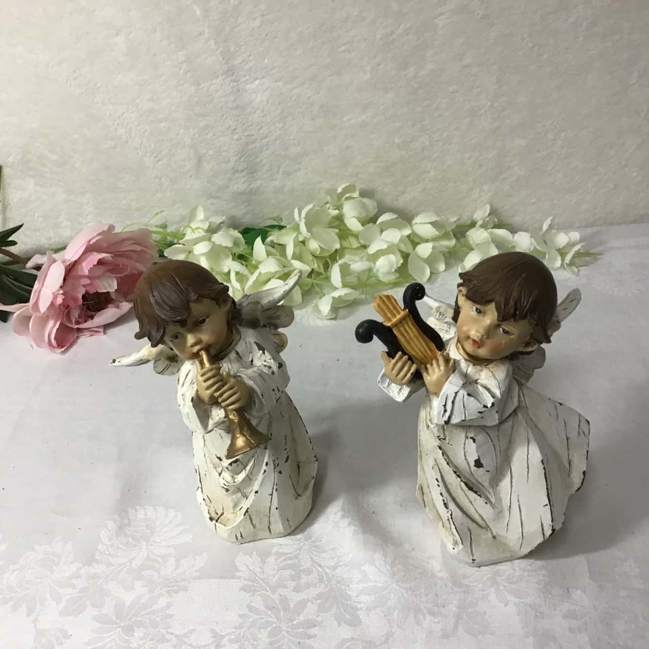 Christmas Angels Playing Musical Instruments Ornaments