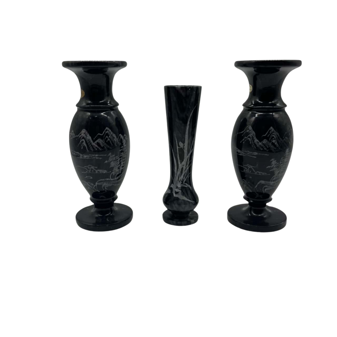 Solid Marble 3 Piece Vase Set(s)
