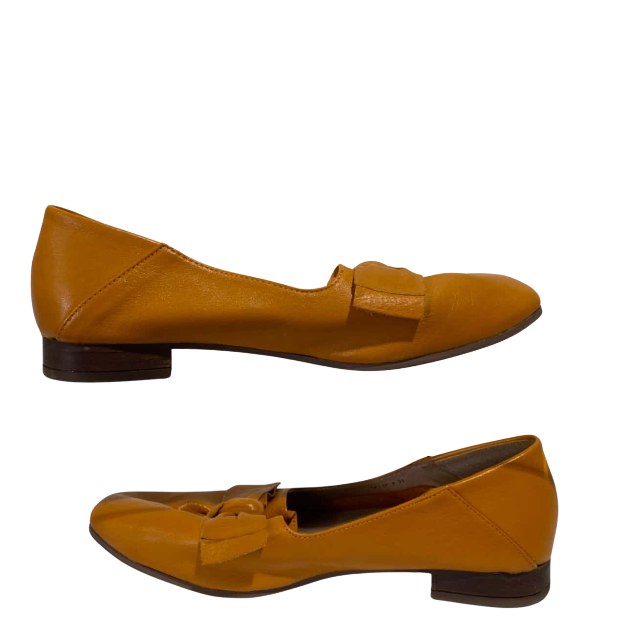 Diana Ferrari Womens Size 8 Mustard / Orange Flat Slip On Shoe(s ...