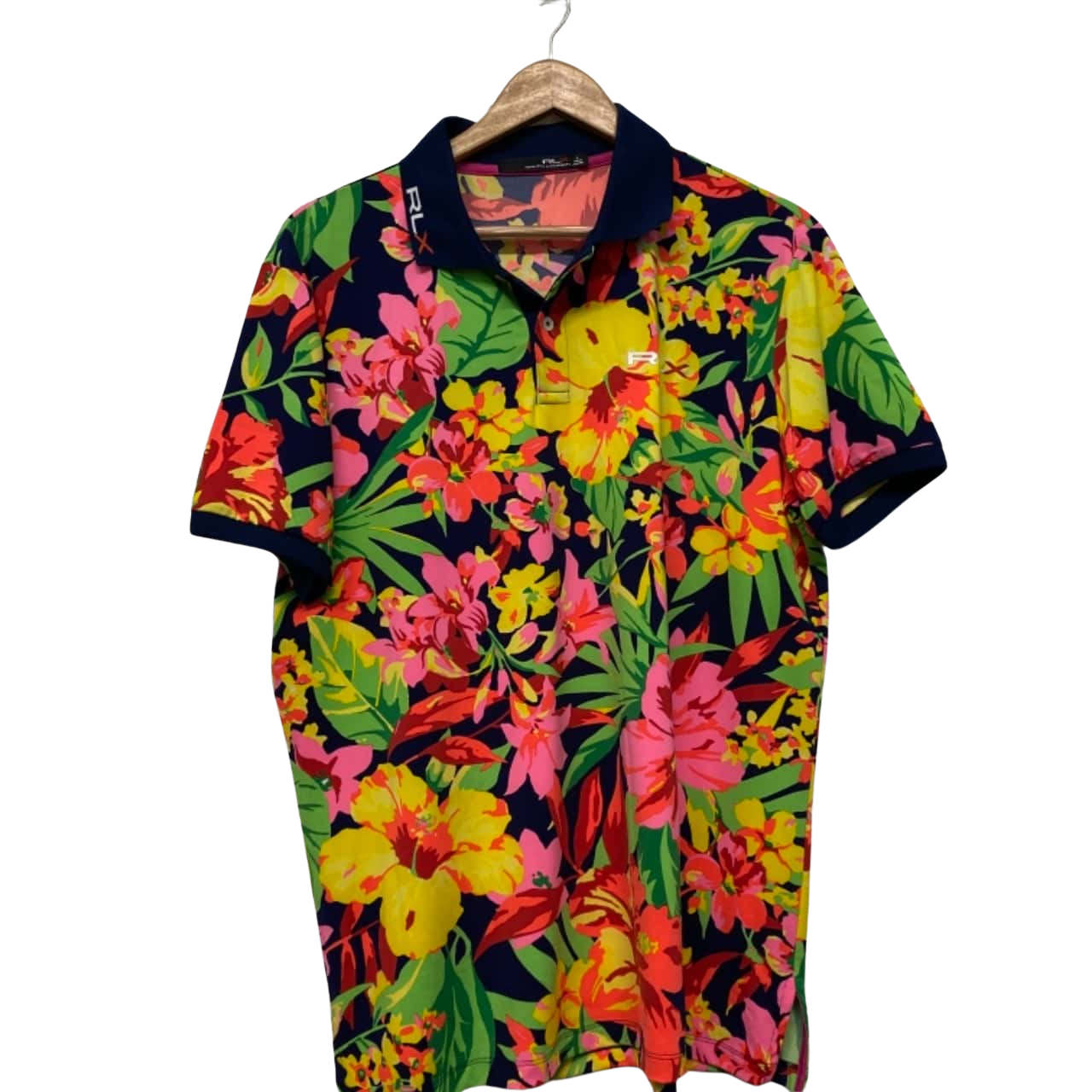 Ralph Lauren Mens Size L Polos Floral