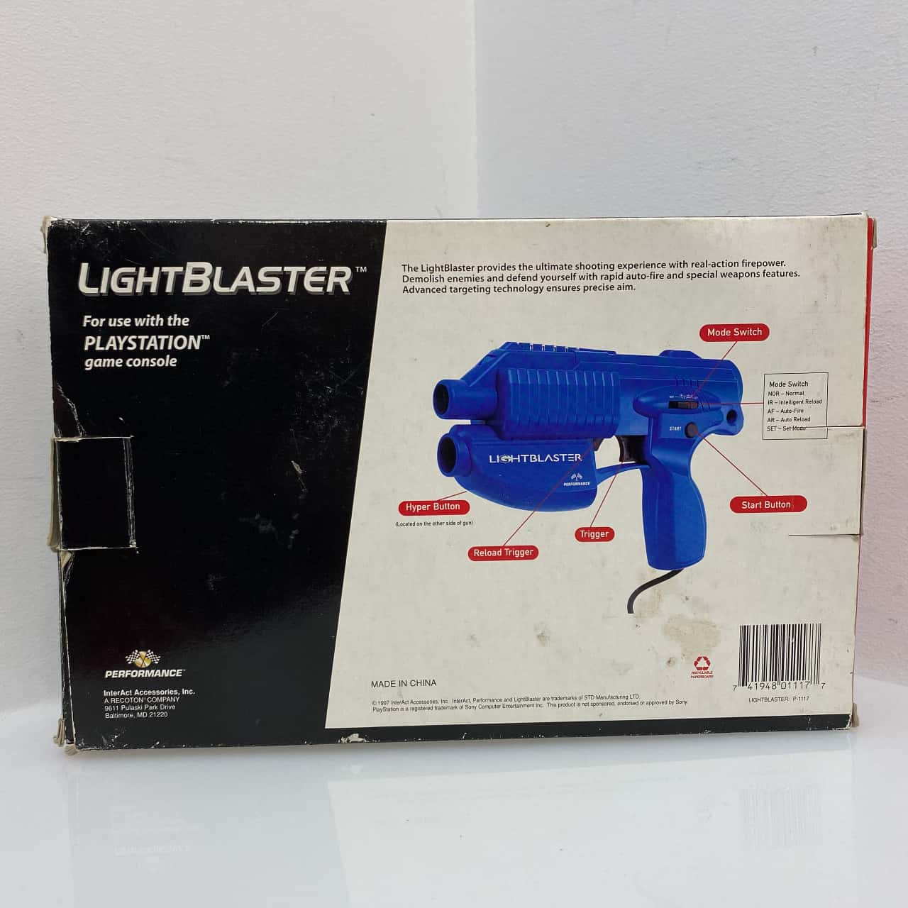 Performance LightBlaster for Playstation 1 (PS1)