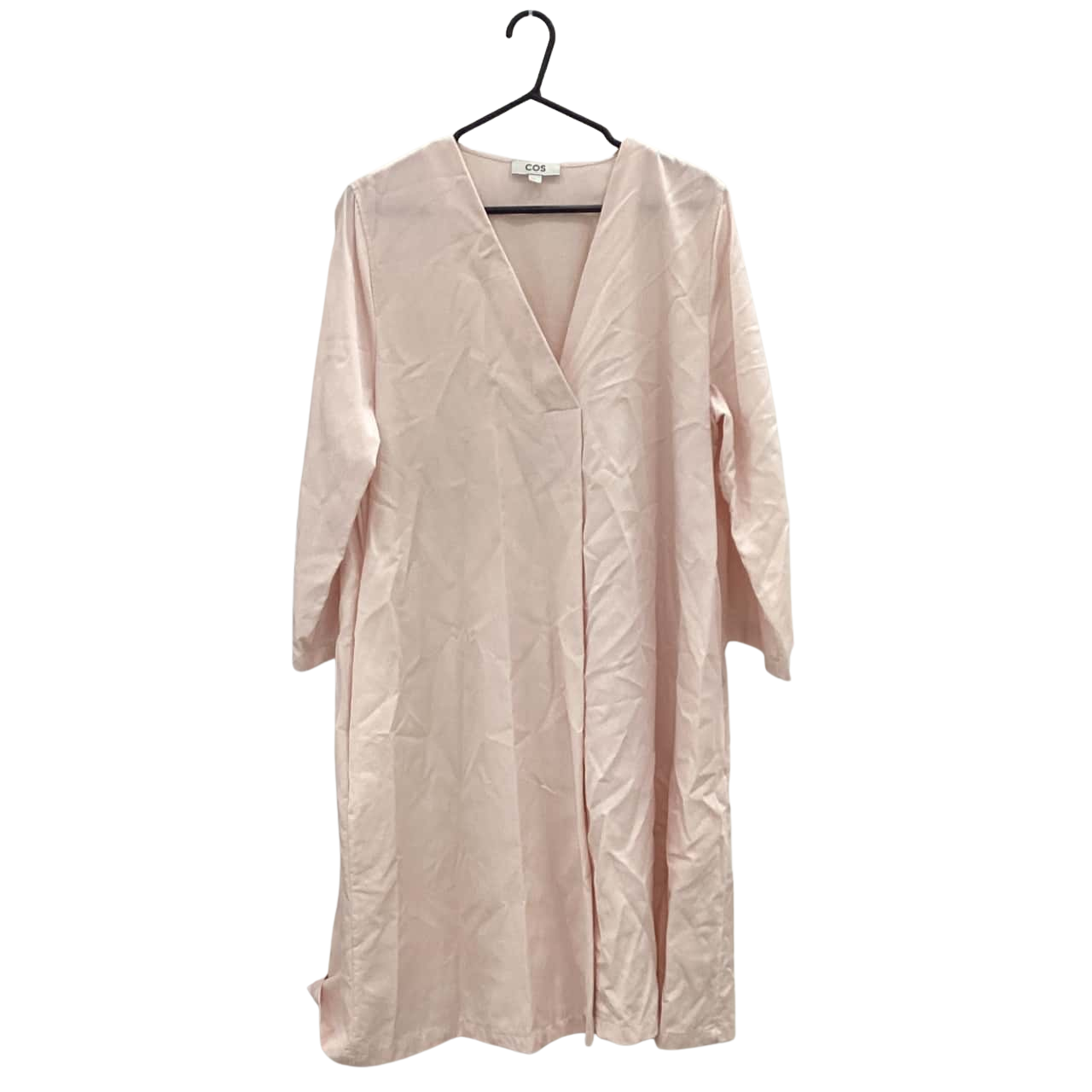 COS Womens Size 44 Long Sleeve Dress Pink (s)