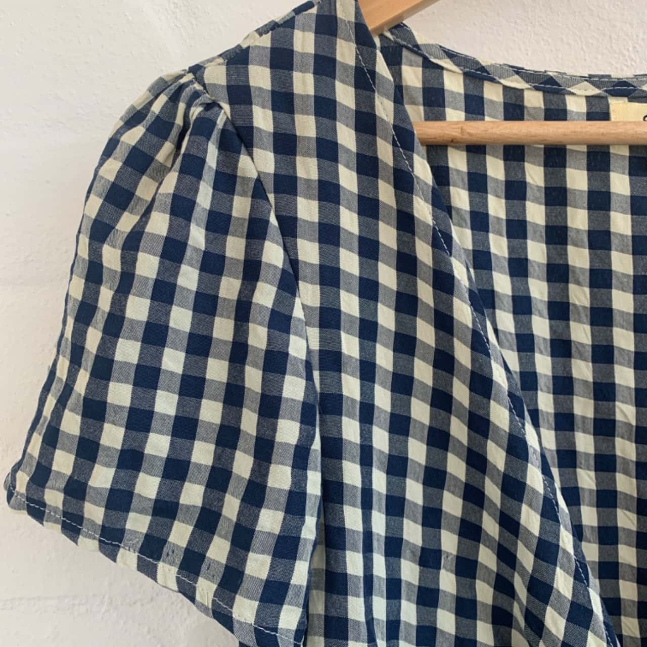 8 Birdies Large Gingham Wrap Top(s)