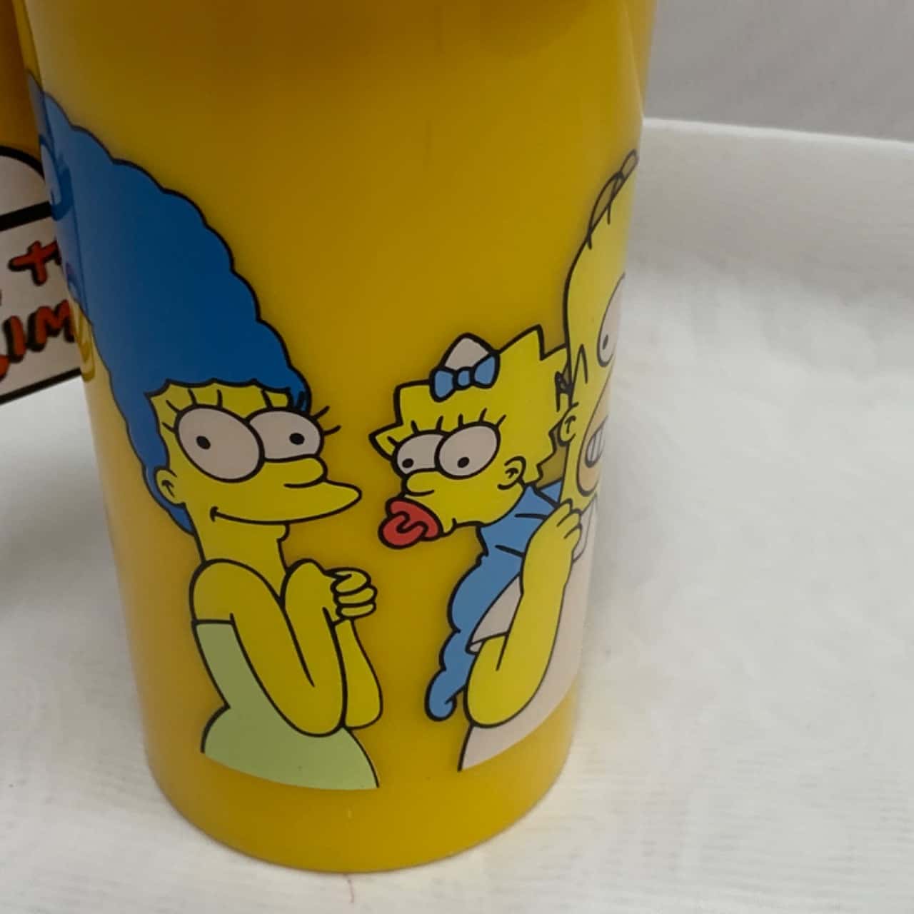 2007 FOX The Simpsons Maggie Tumbler Cup 22cm Matt Groening