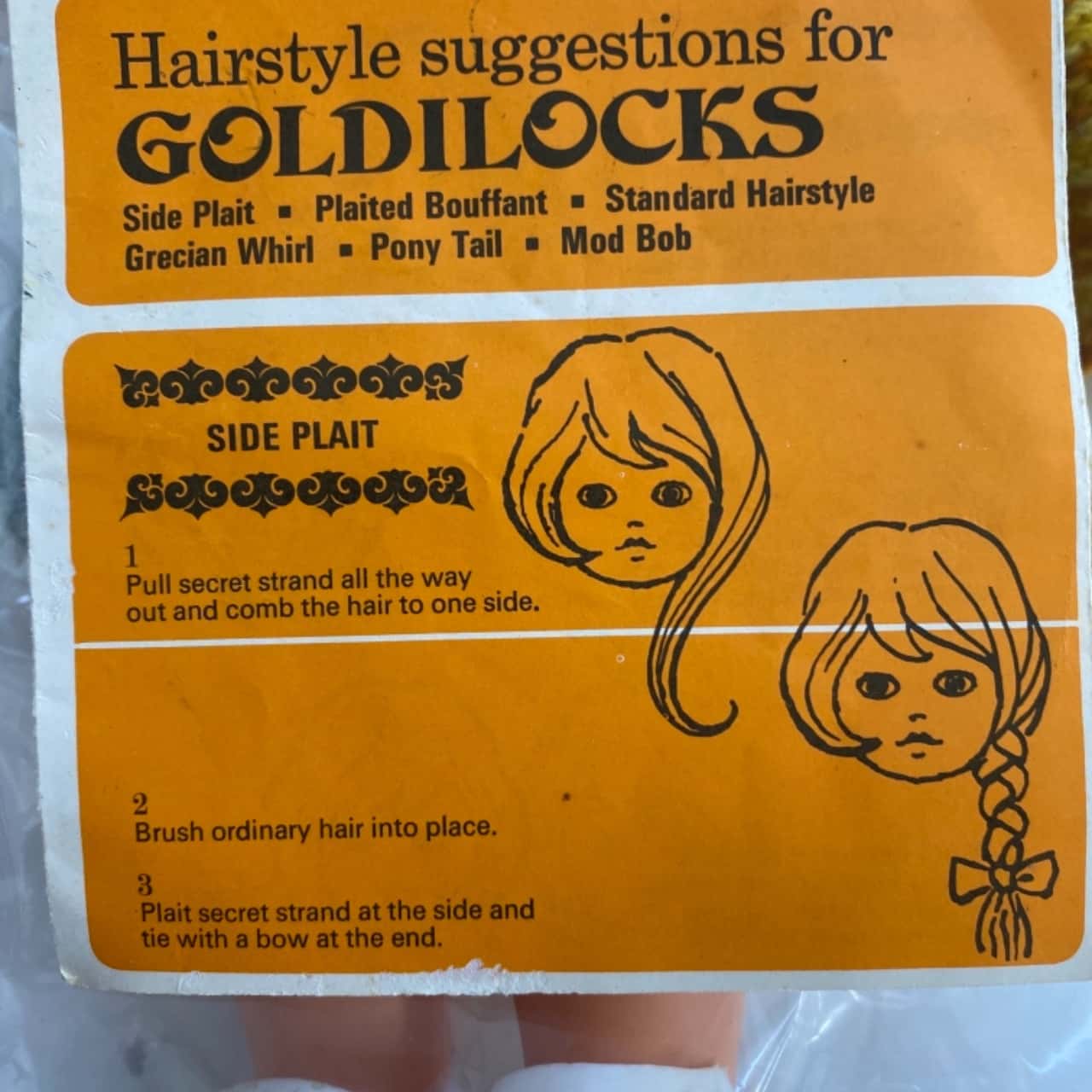 Goldilocks side Plait