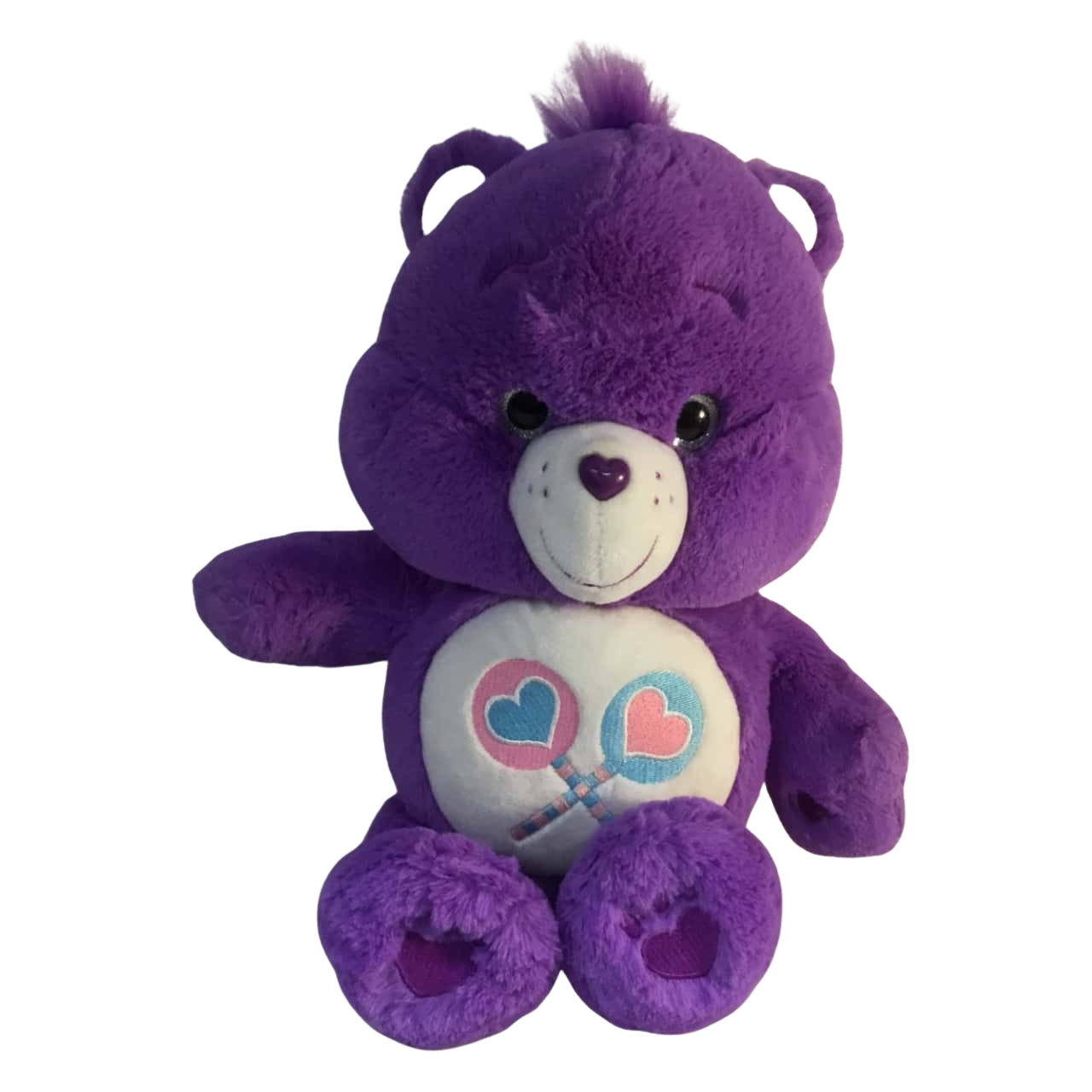 Purple Care Bear Plush Toy Untested(s) - Used Very Good | Salvos Stores