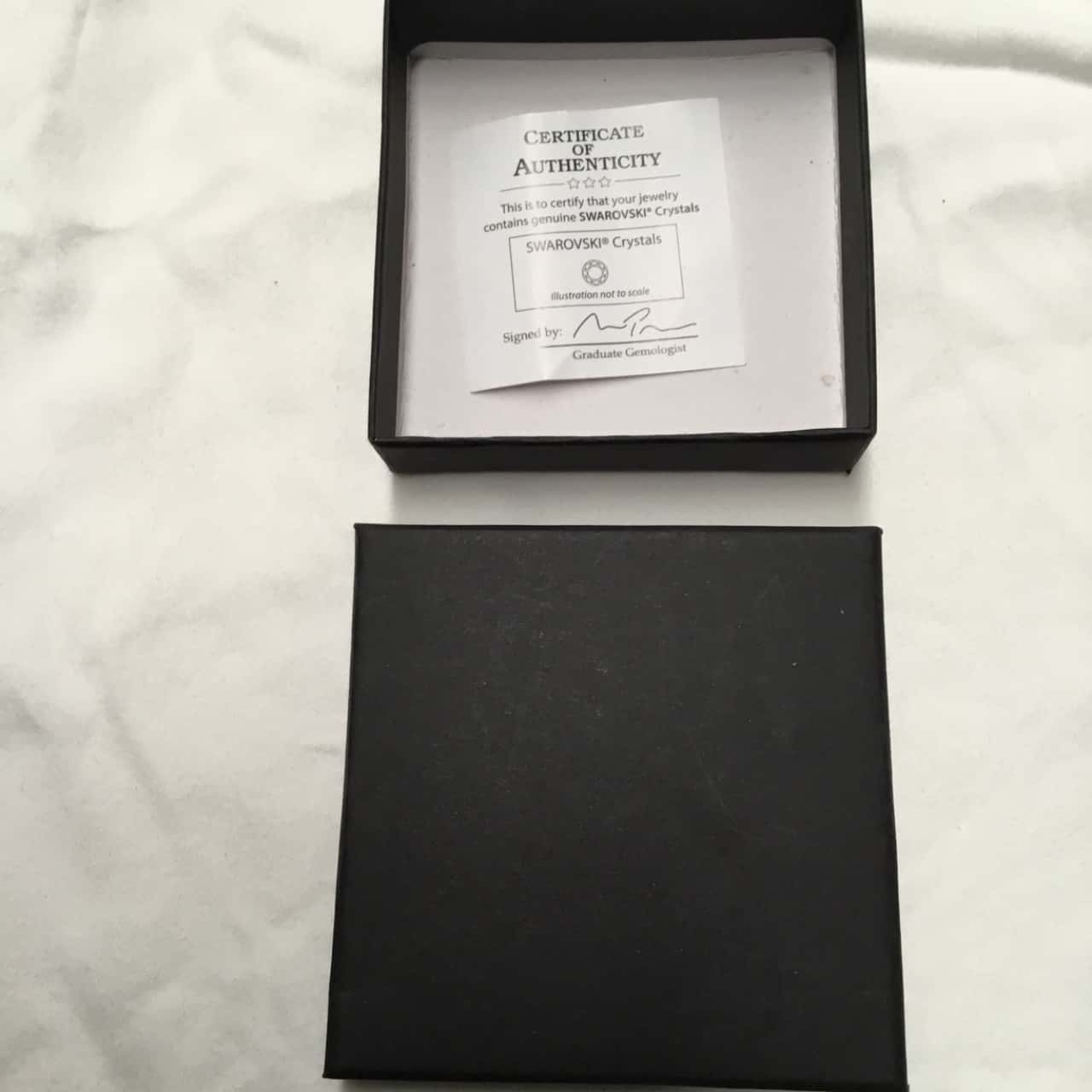 Swarovski Bracelet, Earrings and Necklace Three Piece Set - New In Box ...