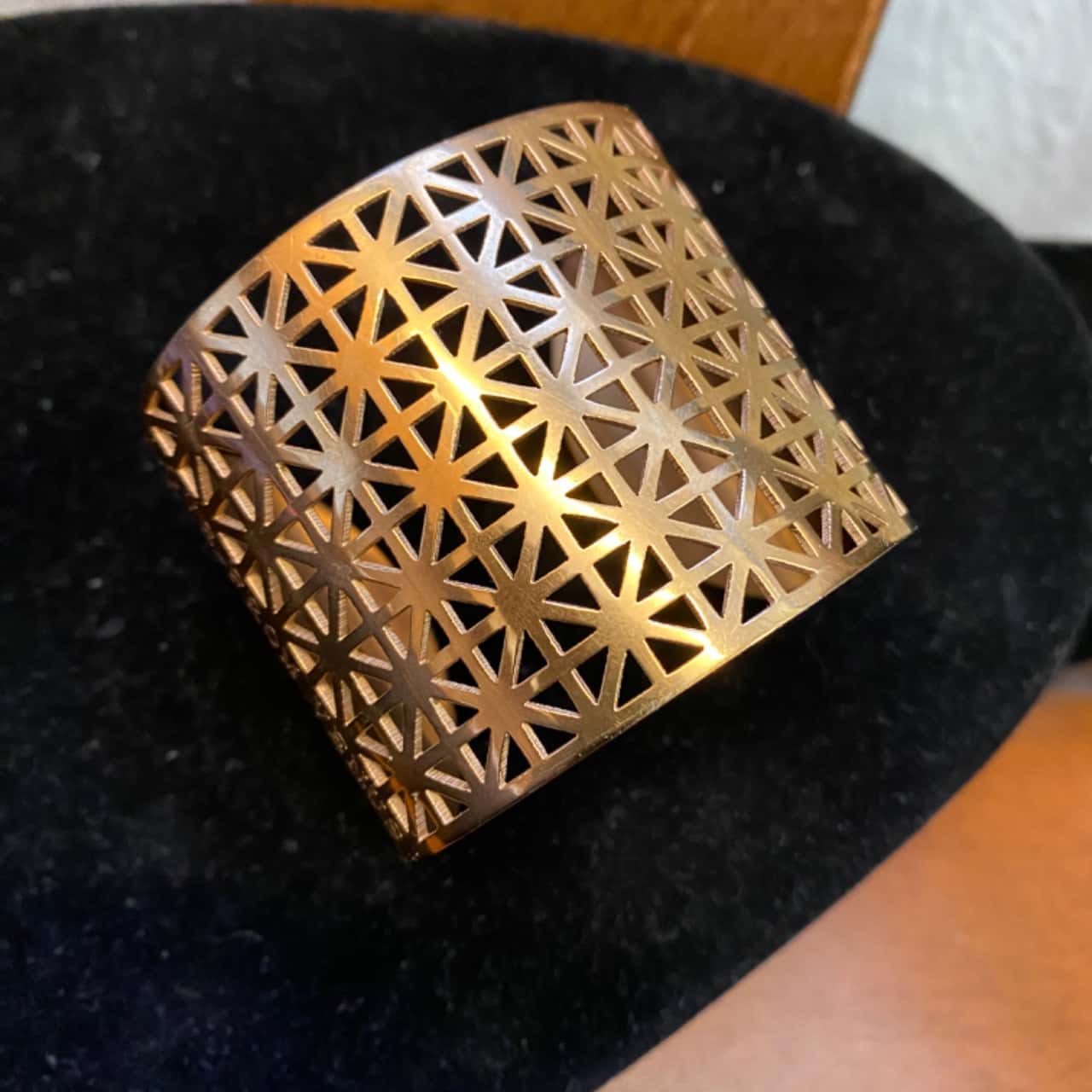 LOVE FROM VENUS Empower Gold Plated Cuff(s)