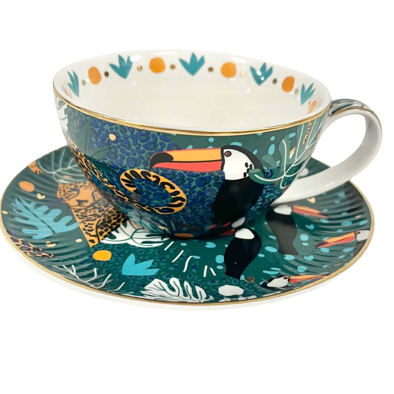 T2 Cup and saucer-Toucan Design(s)