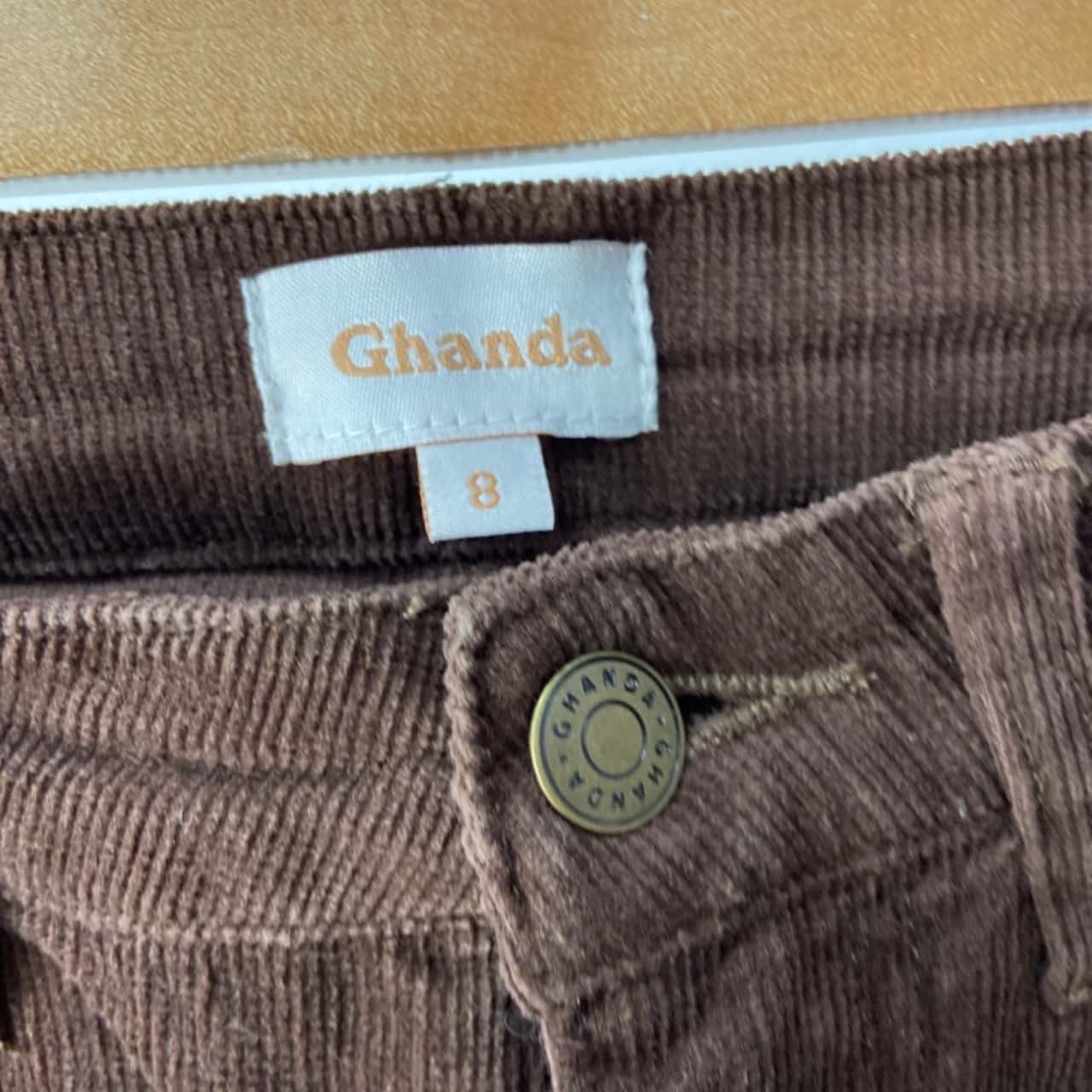 Ghanda Womens Size 8 Brown (s)