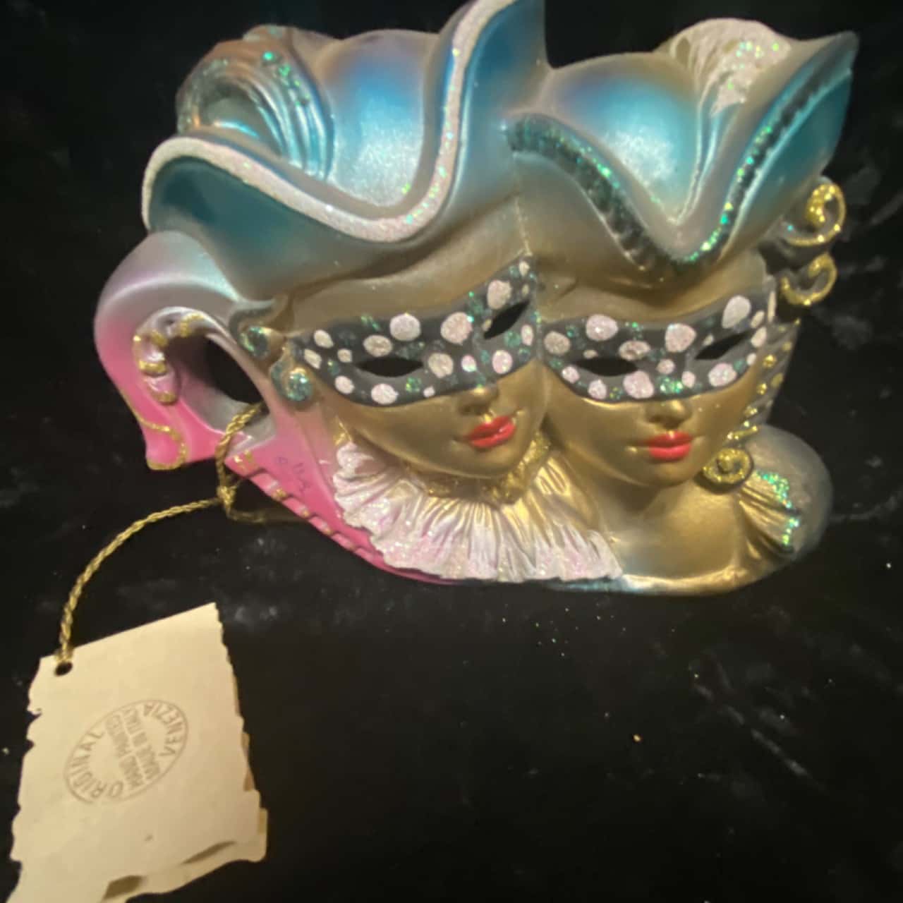 Decorative Ceramic Venetian Mask