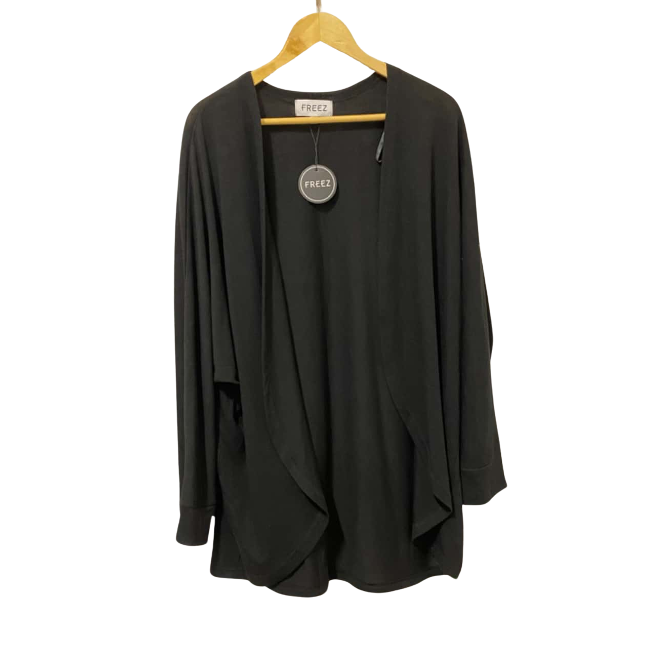 Freez Womens Size L / XL Cardigans Black (s)