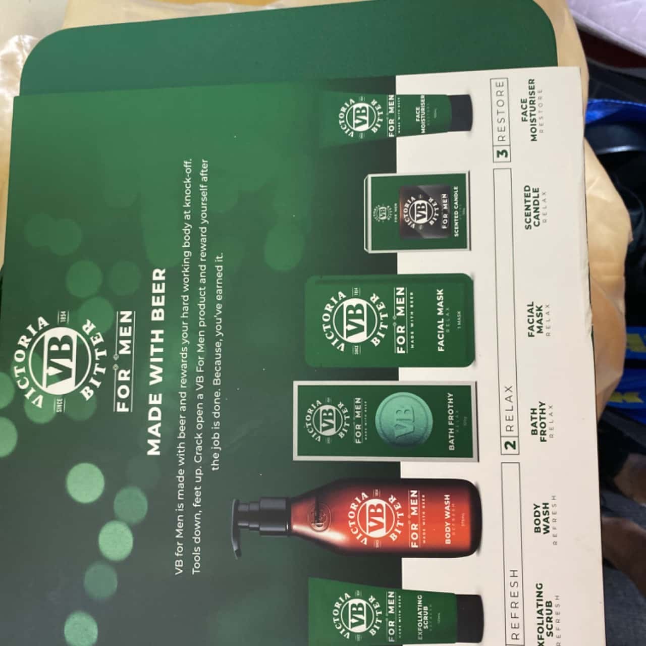 Mens VB grooming kit