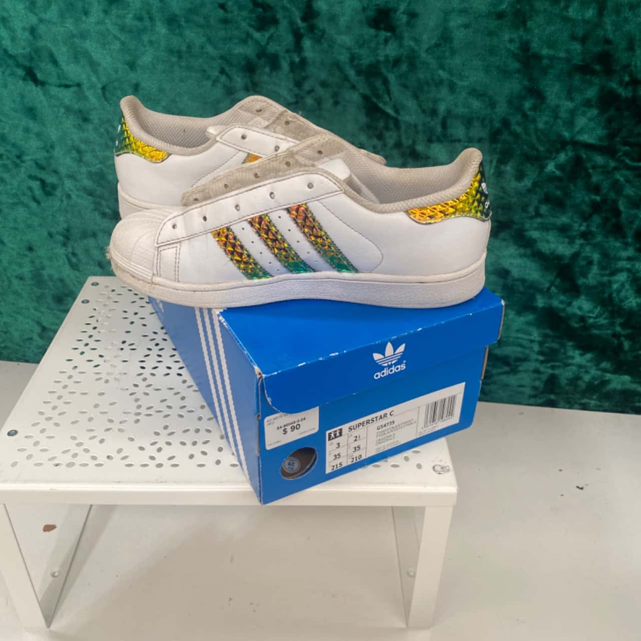 Adidas Original Superstar Size US 3(s)