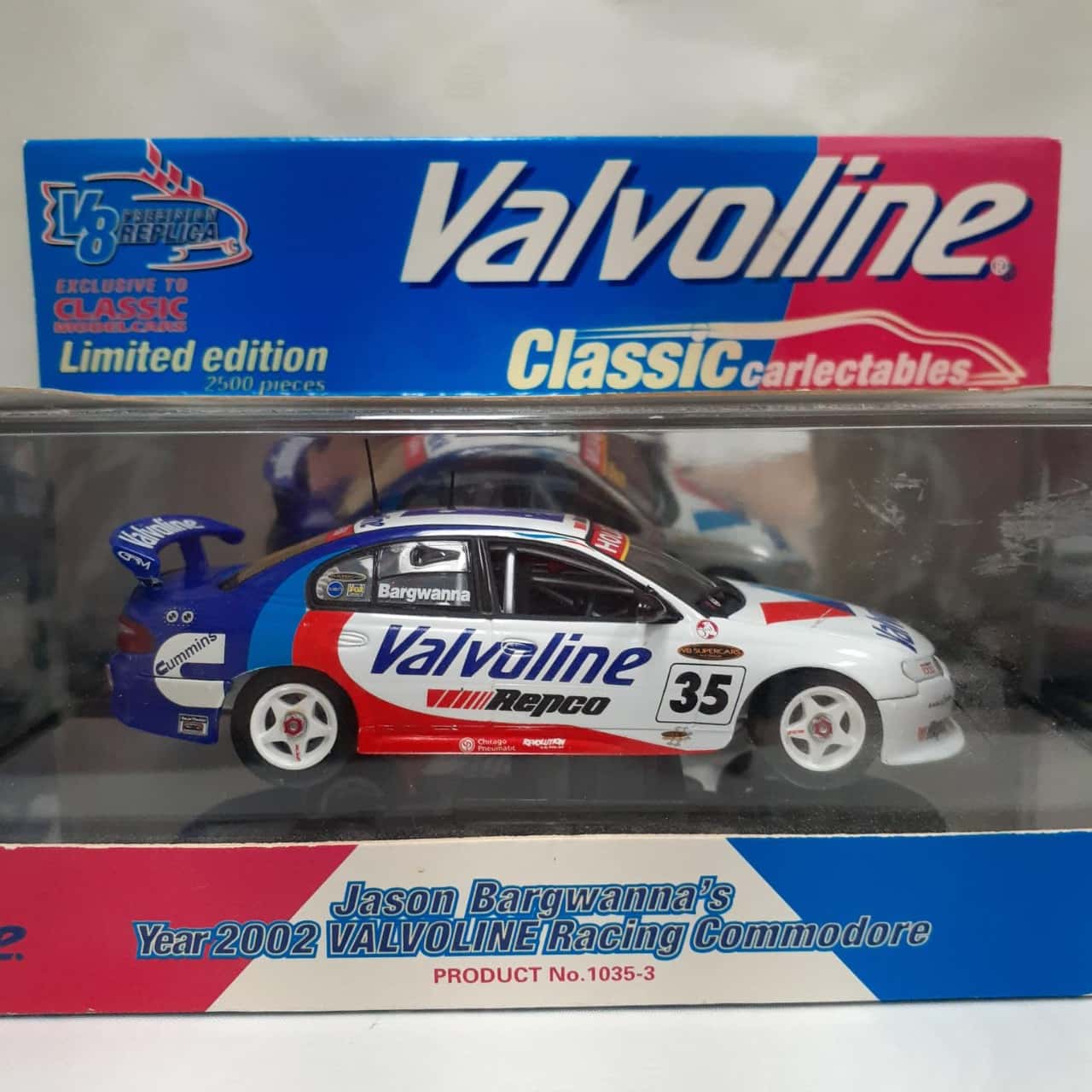 Classic Carlectables : 2002 Valvoline Racing Commodore 'Jason Bargwanna ...
