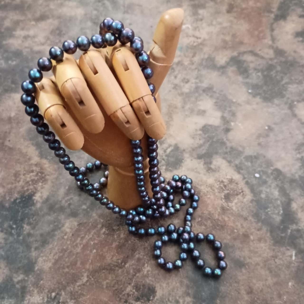 Freshwater Pearl Long Strand Necklace (FFF)(s)