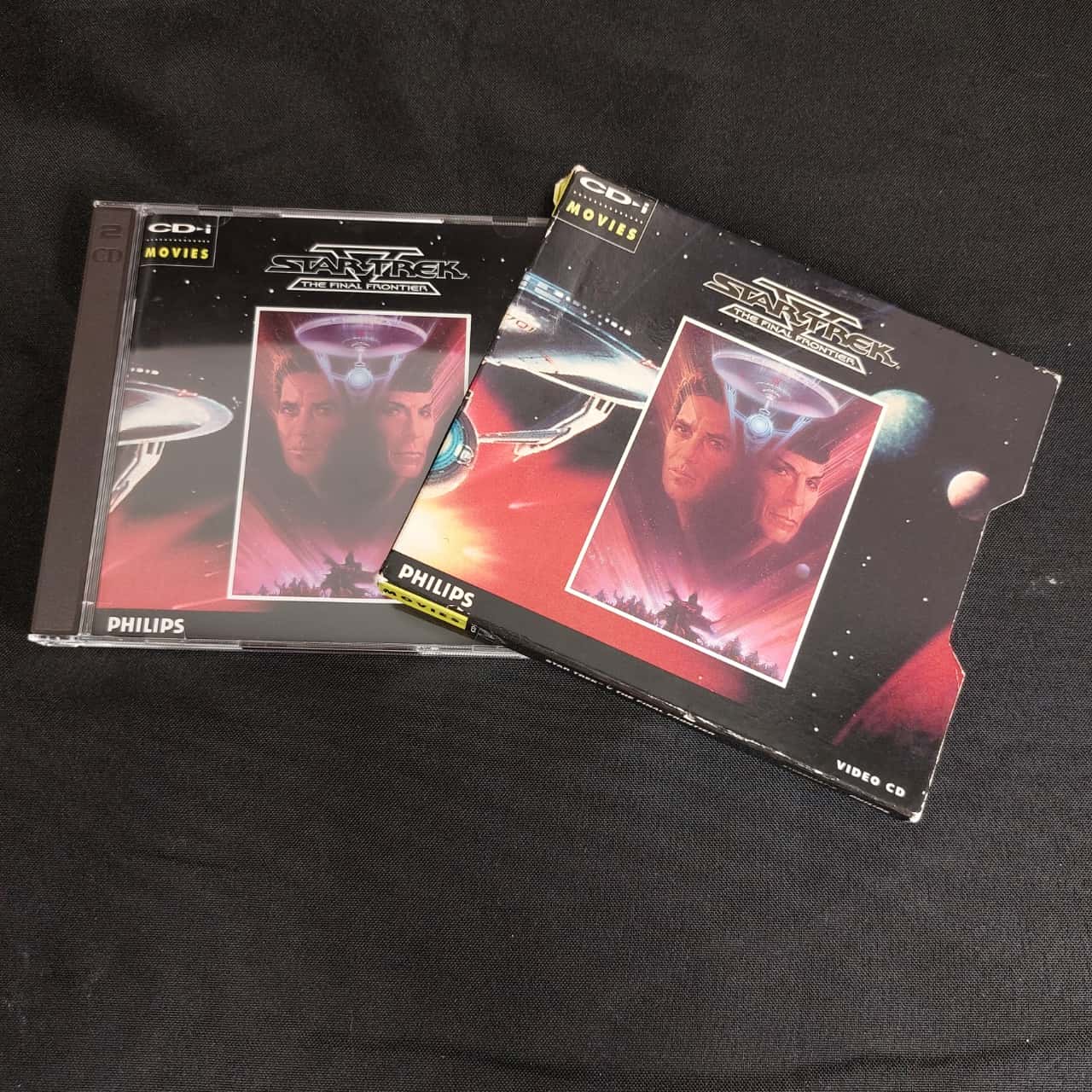 Philips Star Trek 5 The Final Frontier VCD.
