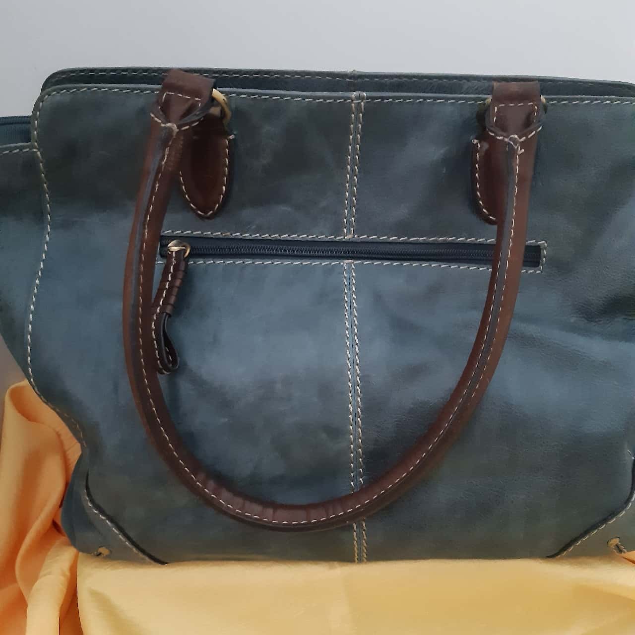Colorado Blue Leather Handbag(s)