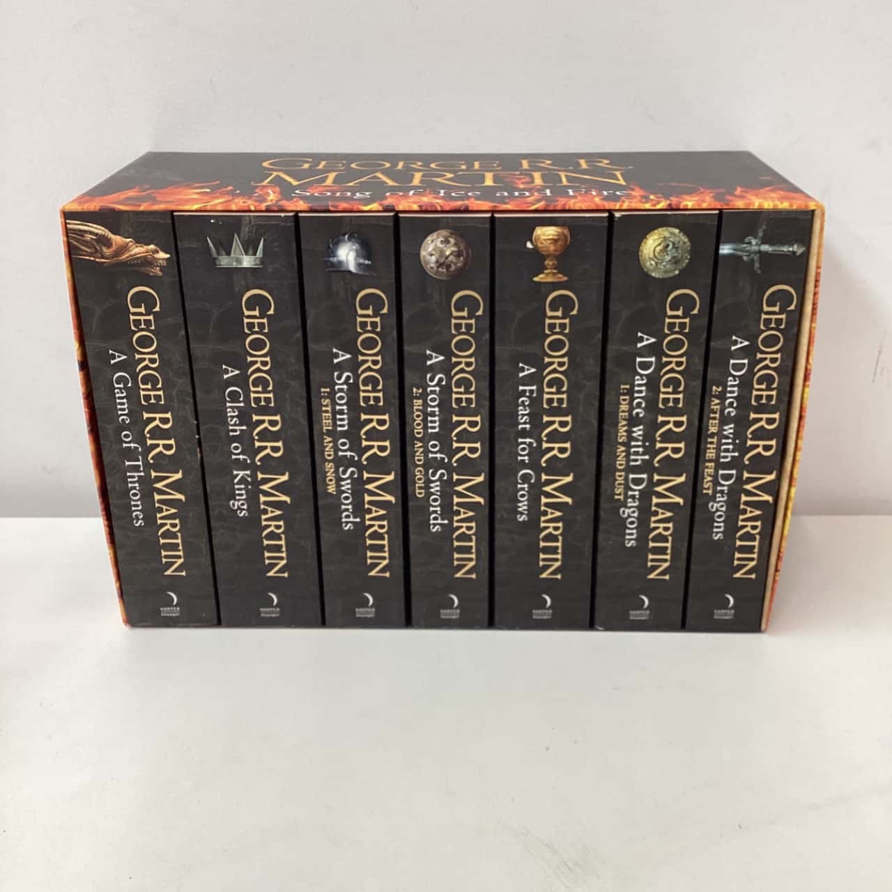 George R.R. Martin A Song of Ice and Fire books(s)