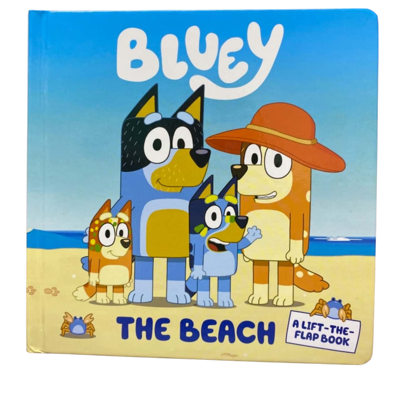 Bluey book - A lift a flap - The Beach