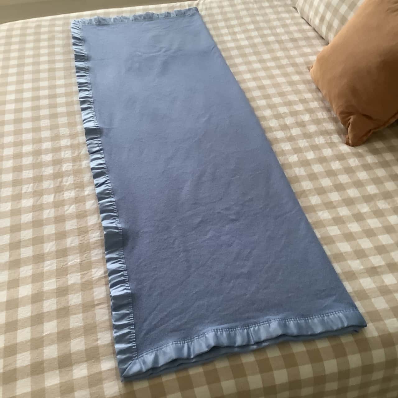 SUMMER SALE**Adairs Pure Wool Single Bed Blanket with Satin Edges