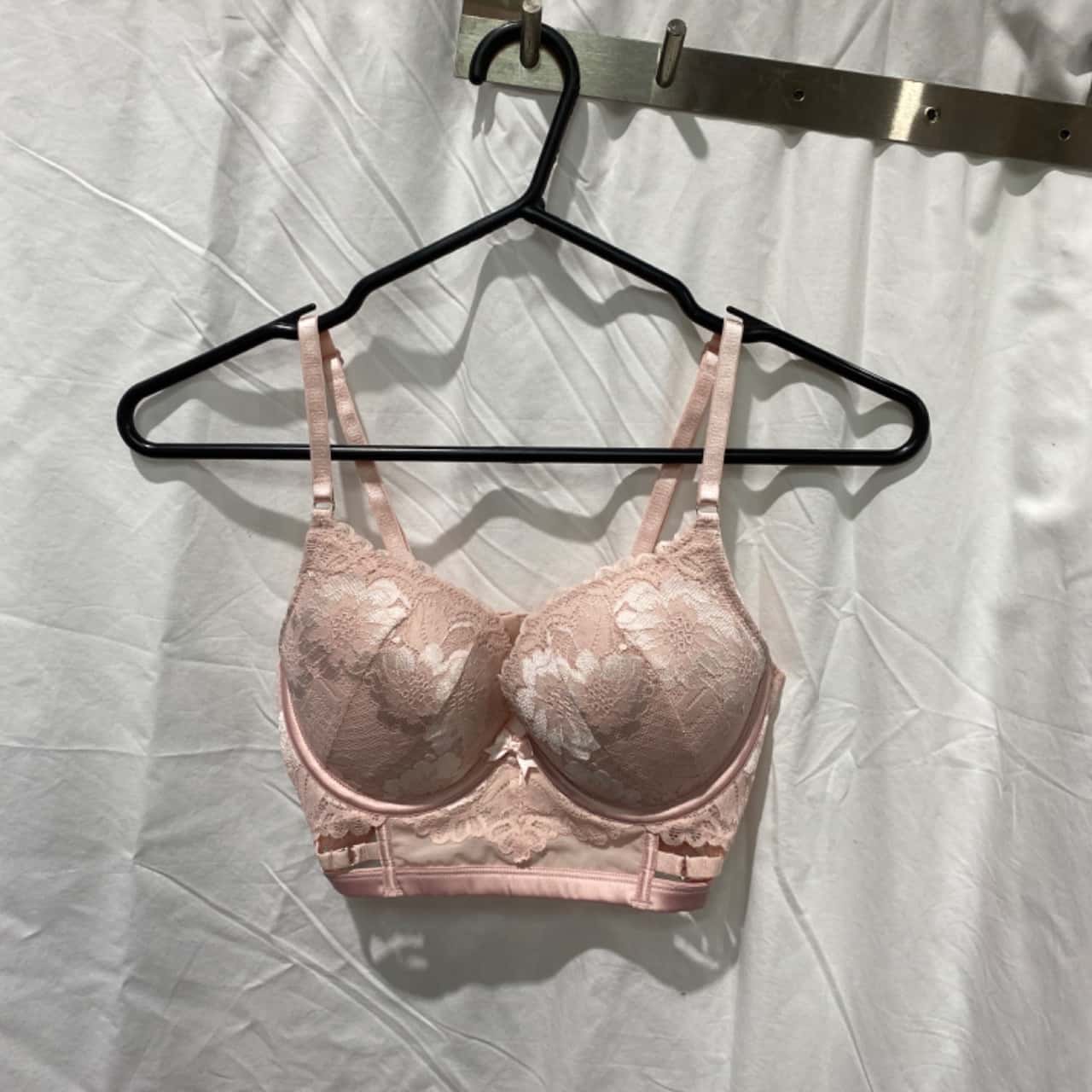 Bras N Things Womens 2 PC Set Size 10 Light Pink (s)