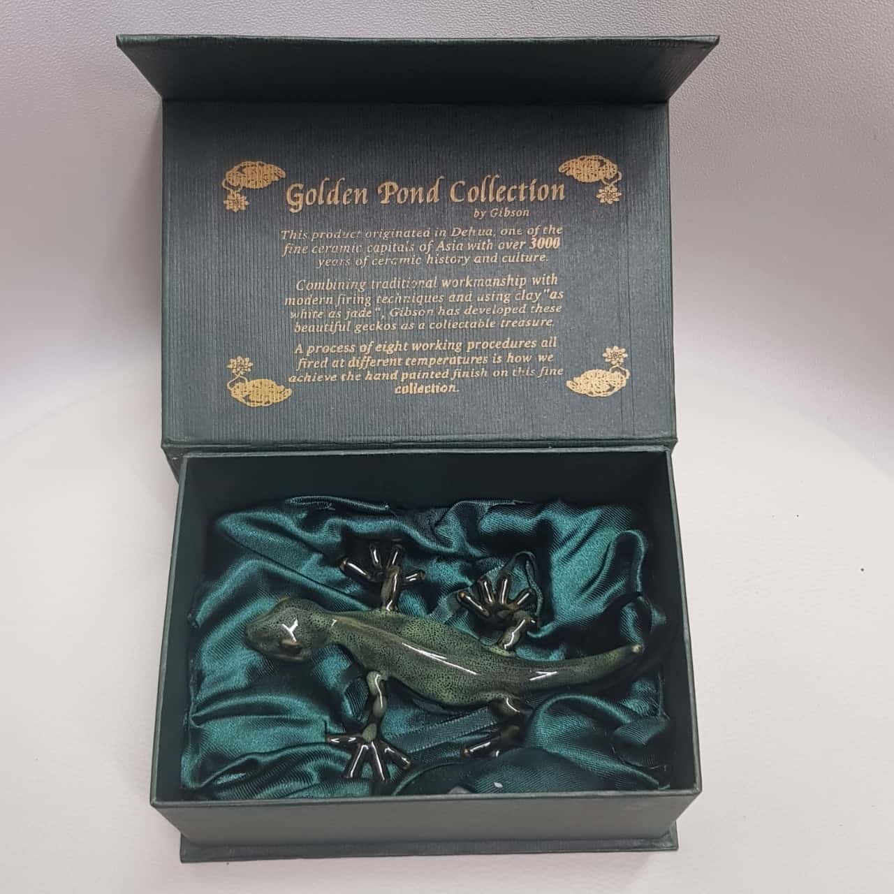 New In Box GOLDEN POND Collection Gecko(s)